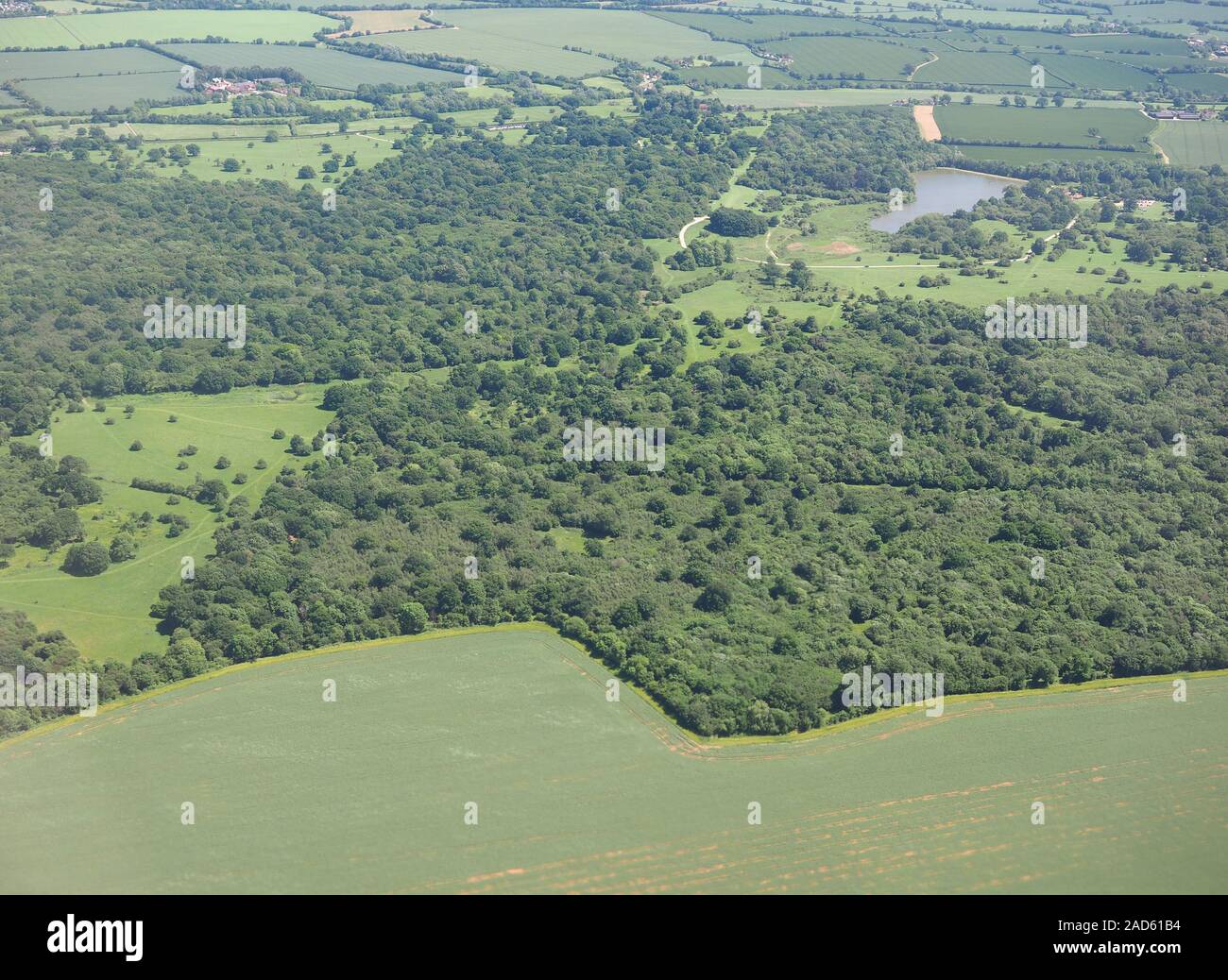 Aerial view of Hatfield forest Stock Photo - Alamy Aerial view of Hatfield forest Stock Photo - Alamy