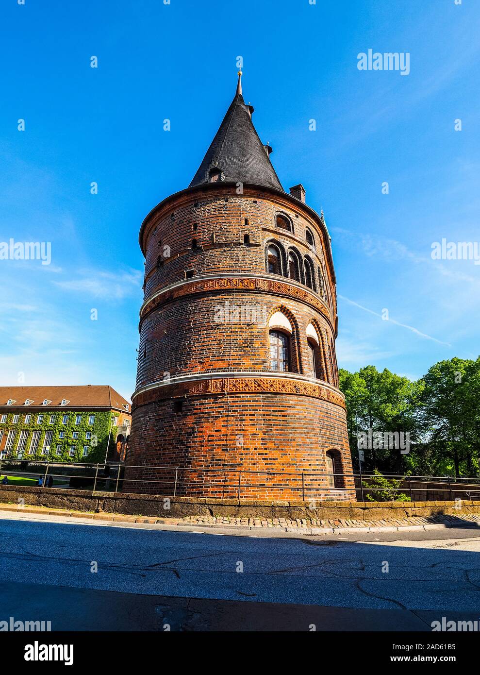 Holstentor (Holsten Gate) in Luebeck hdr Stock Photo - Alamy