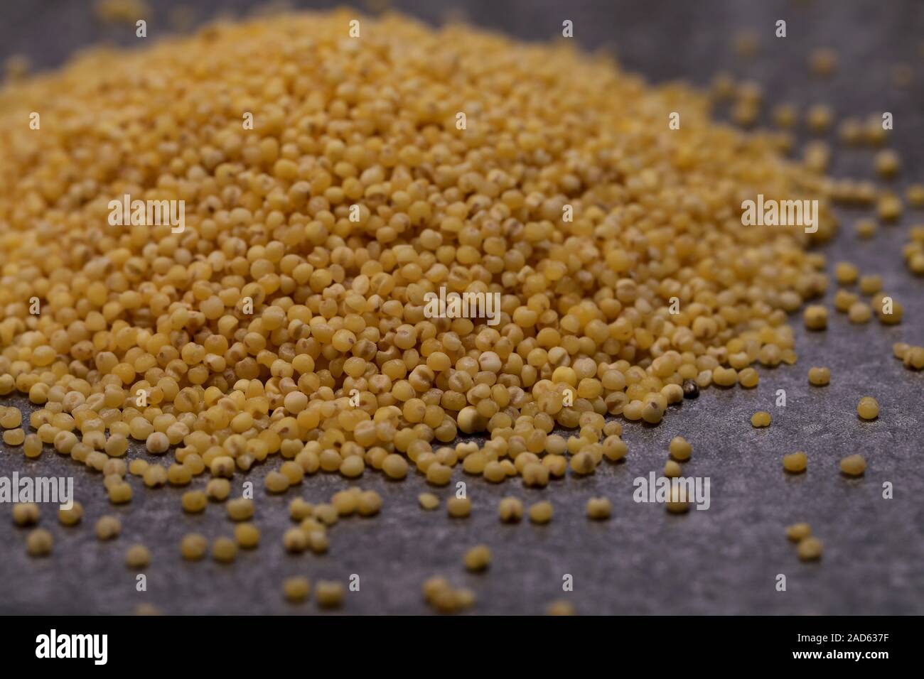 Millet cereal food grains healthy Stock Photo - Alamy