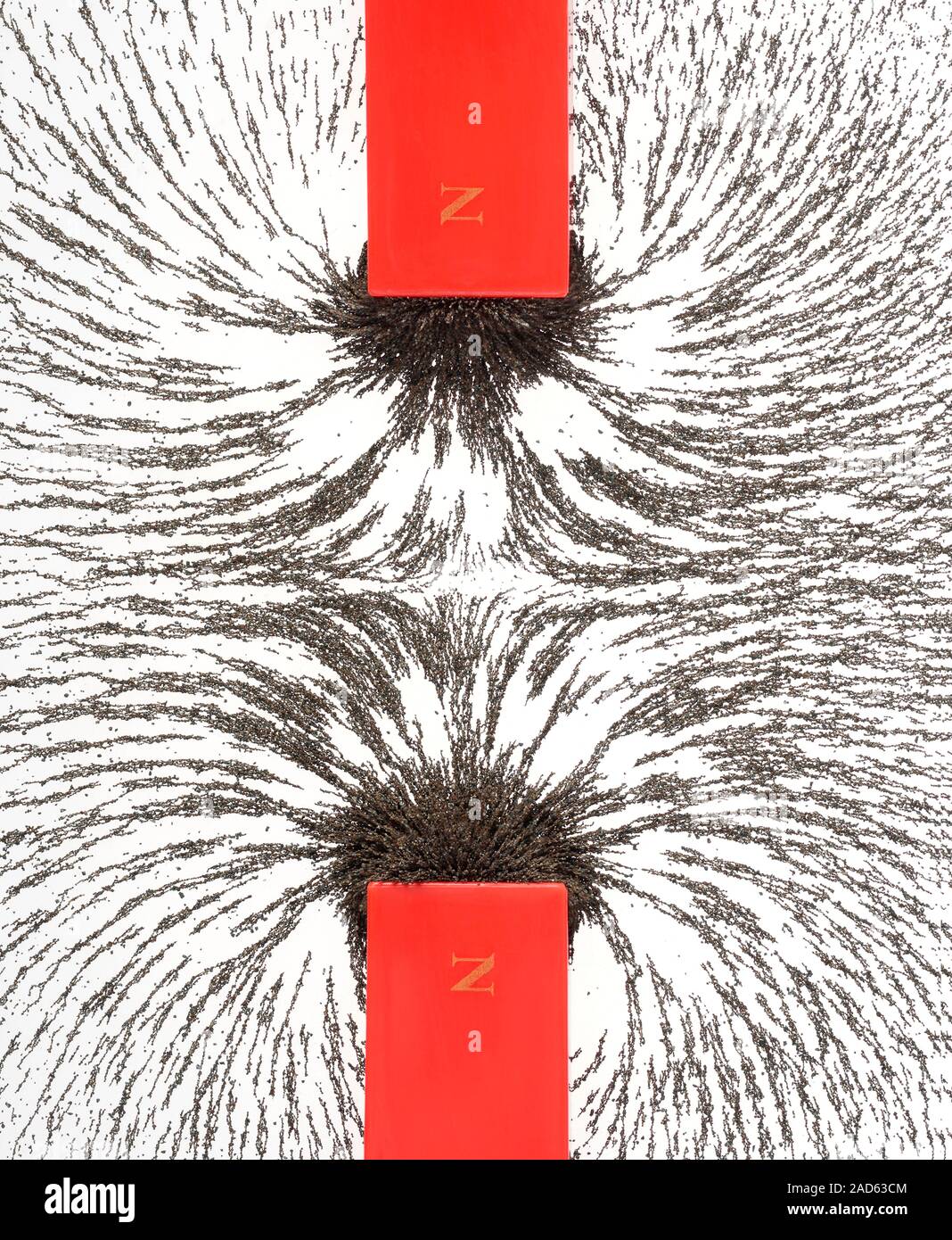 Magnetic Field Lines Iron Filings