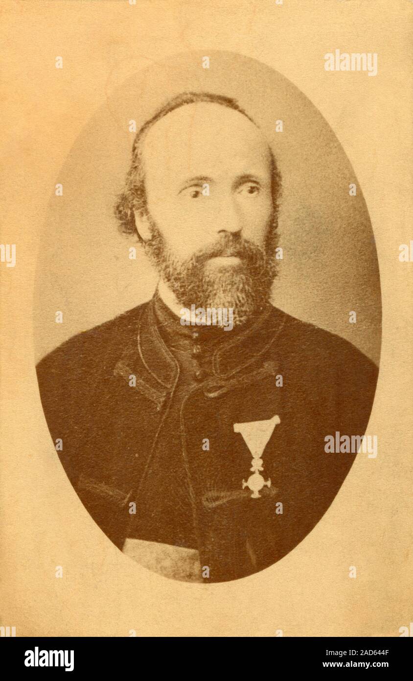 Milutin Tesla (1819-1879), Serbian orthodox priest and father of Serb ...