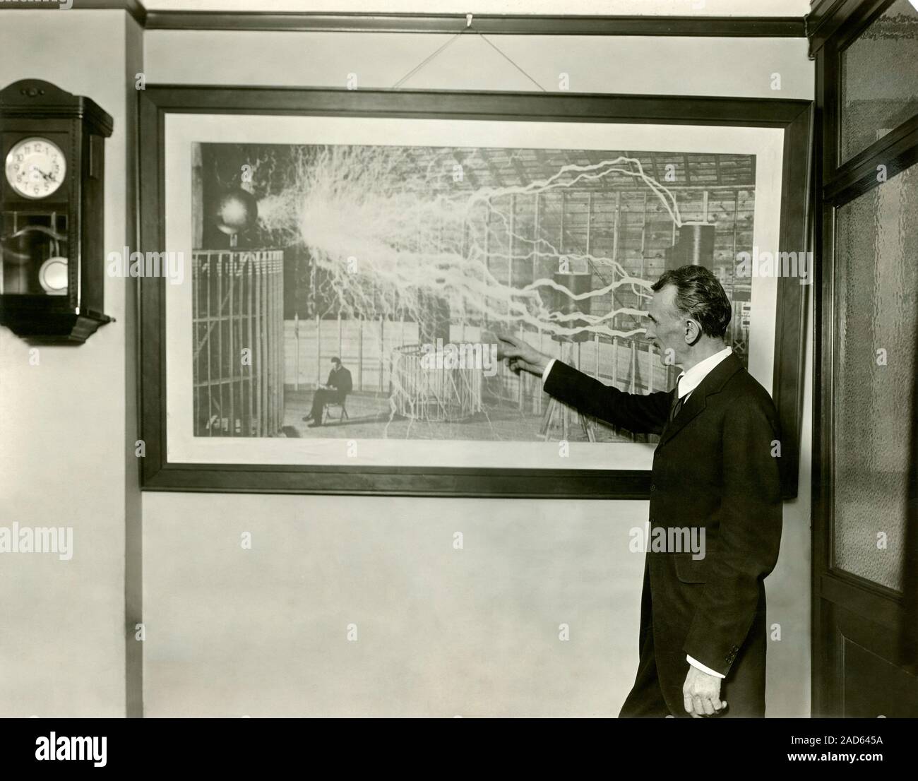 Nikola Tesla (1856-1943), Serb-US physicist and electrical engineer ...