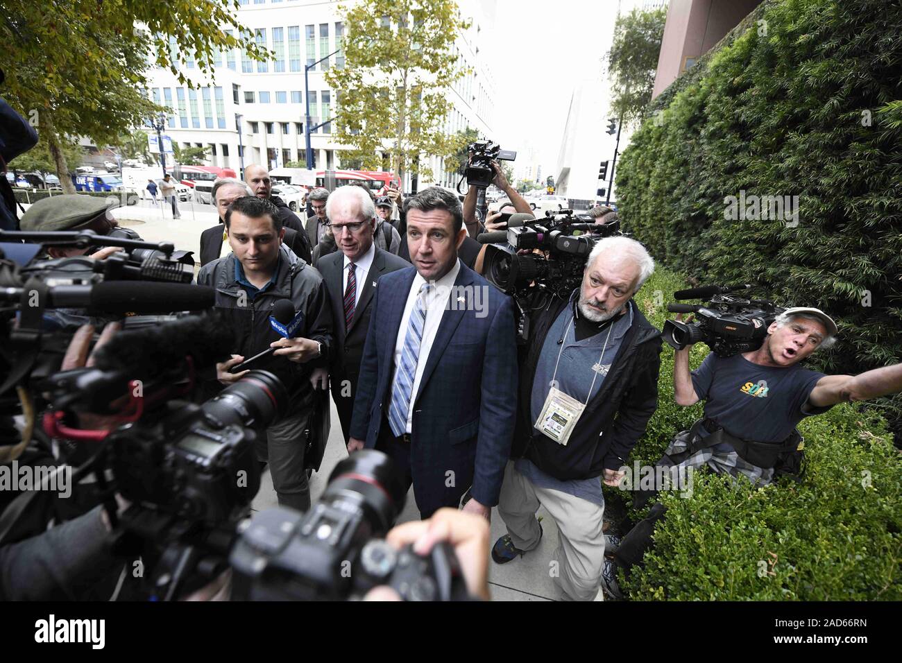 San Diego, California, USA. 3rd Dec, 2019. Rep.DUNCAN HUNTER (R-CA ...