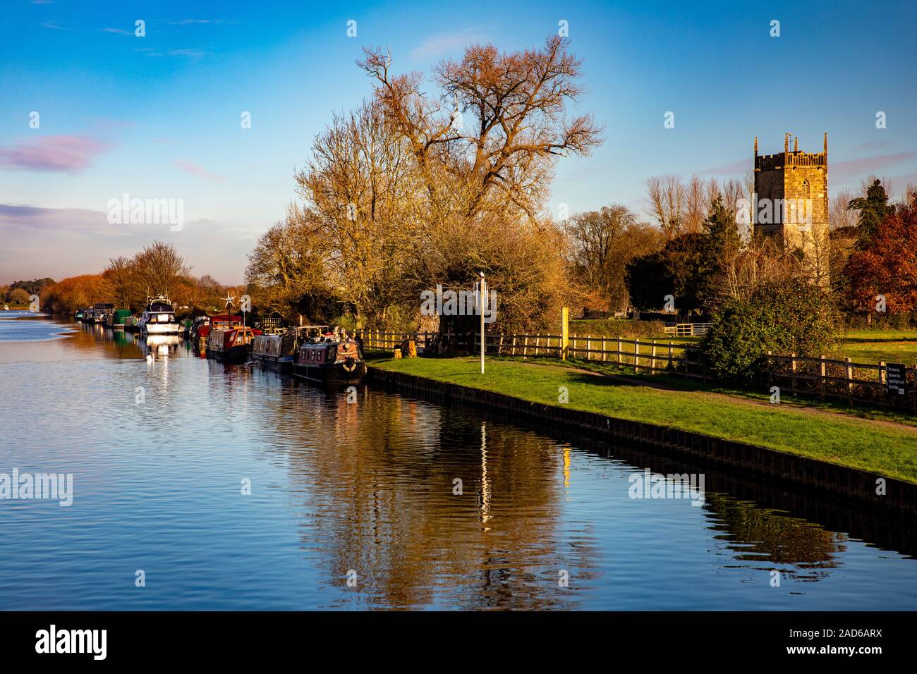 Sharpness Canal Gloucestershire Stock Photo - Alamy