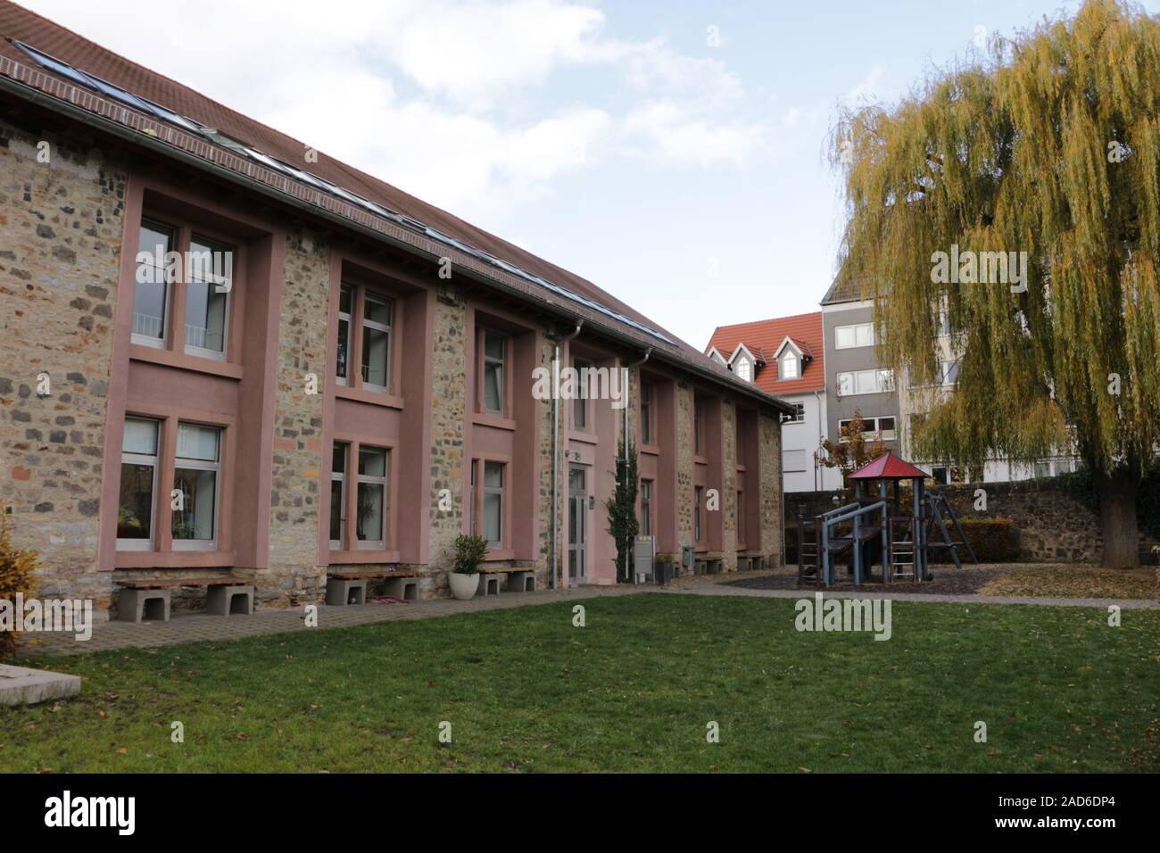 In der Historischen Altstadt von Butzbach in Hessen Stock Photo - Alamy