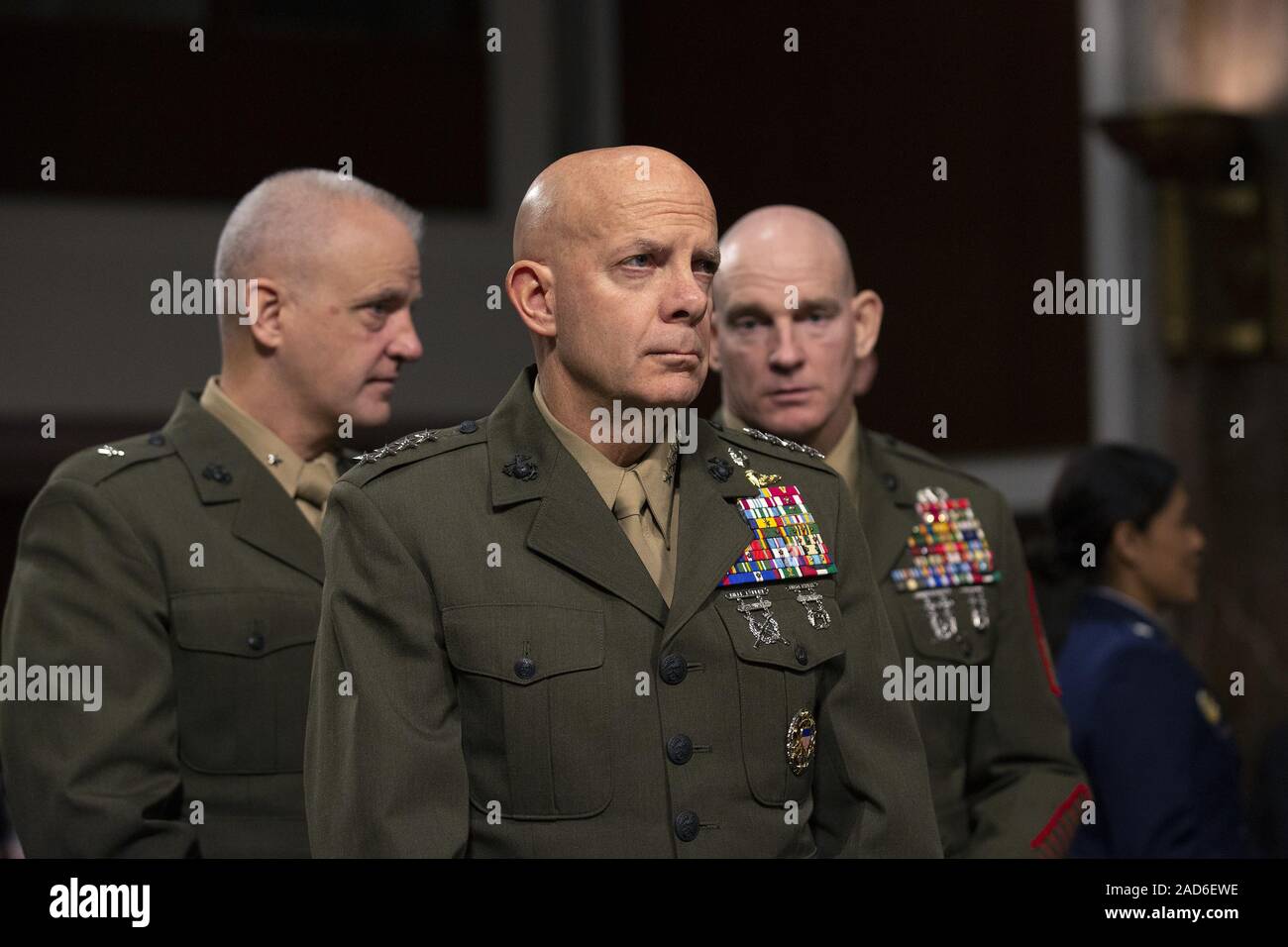 Washington DC, USA. 03rd Dec, 2019. Commandant of the Marine Corps ...