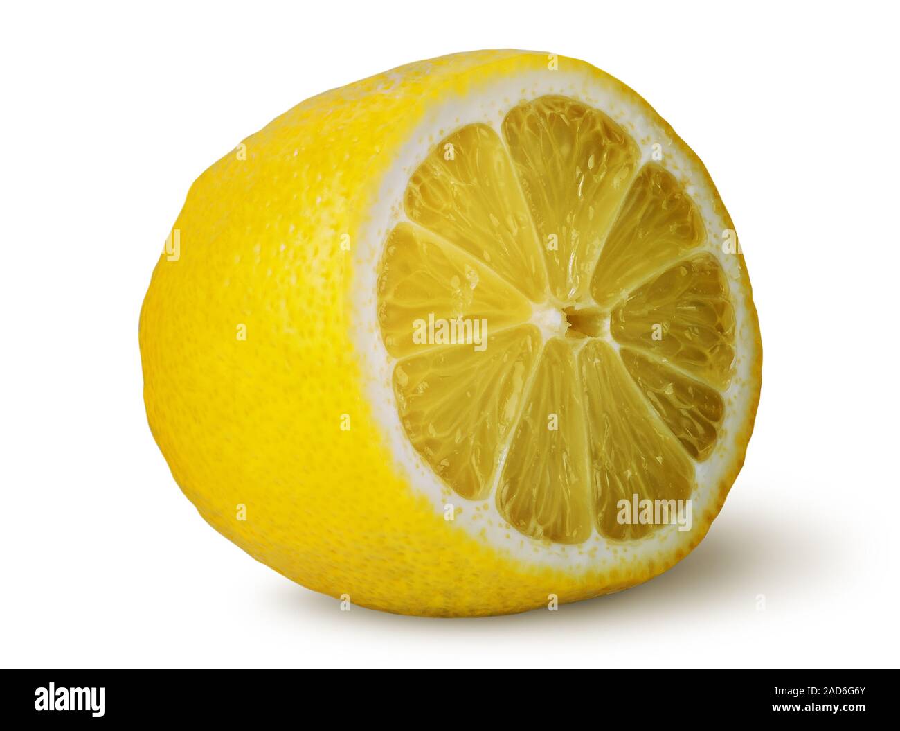 Macro image lemon juice Cut Out Stock Images & Pictures - Alamy
