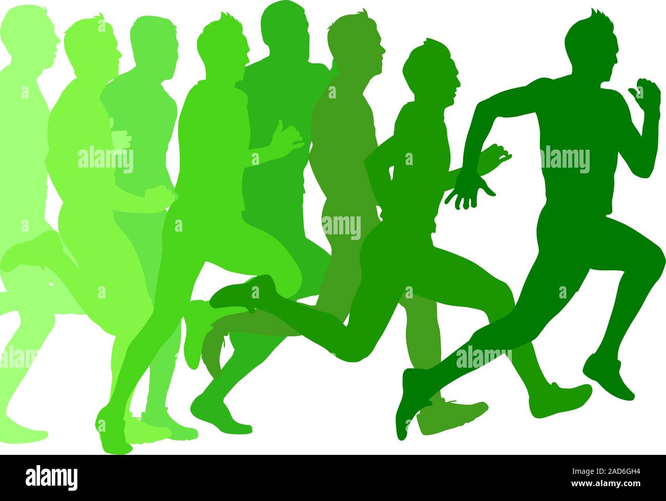 Green road runner Stock Vector Images - Alamy