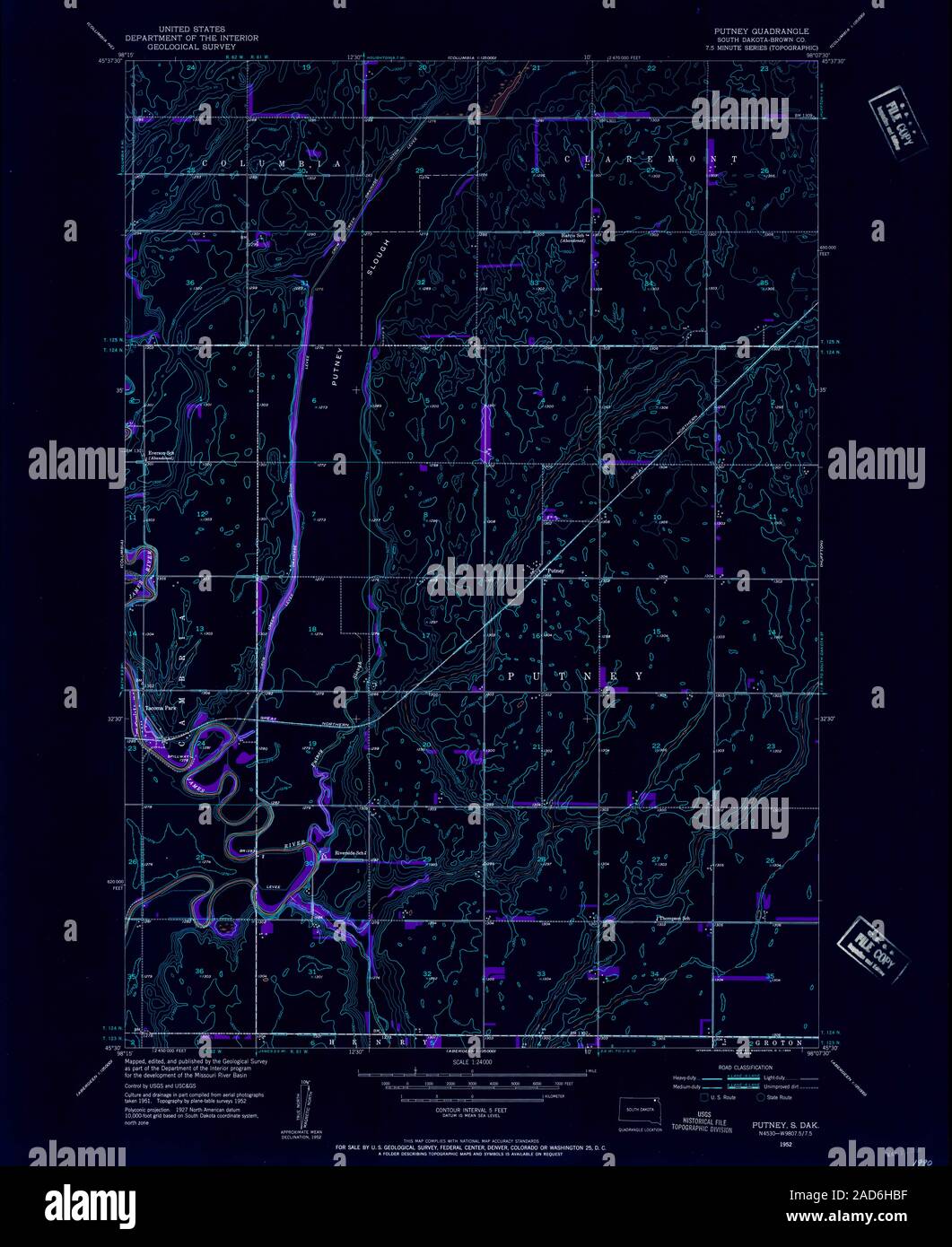 Map of putney hi-res stock photography and images - Alamy
