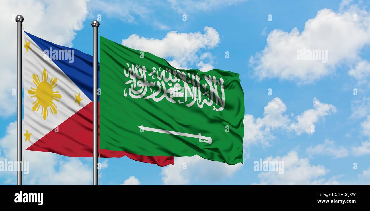 Saudi arabia philippines flag hi-res stock photography and images - Alamy