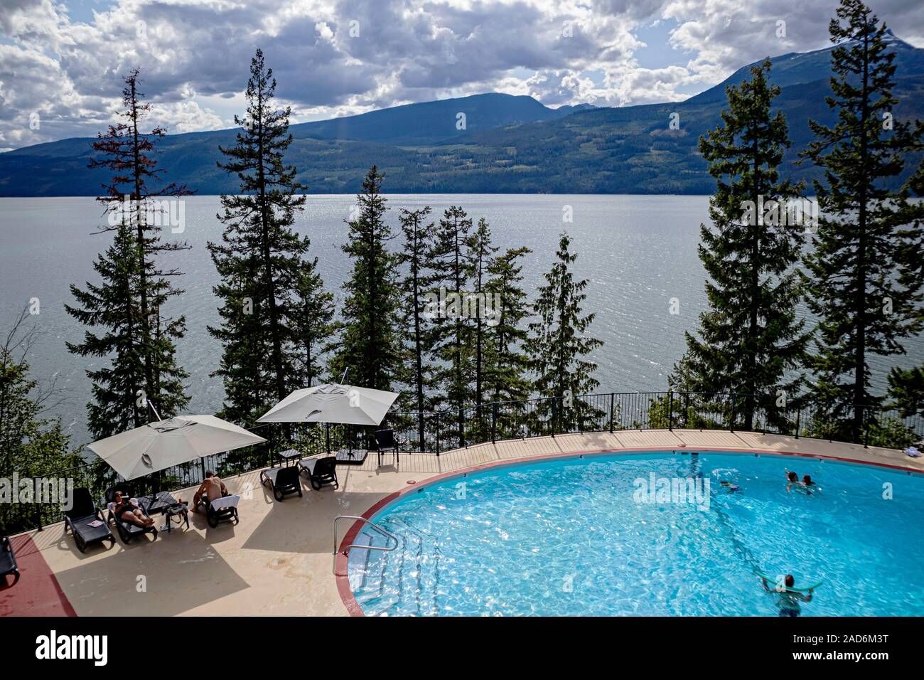 Halcyon Hot Springs, Upper Arrow Lake, Nakusp, British Columbia, Canada ...