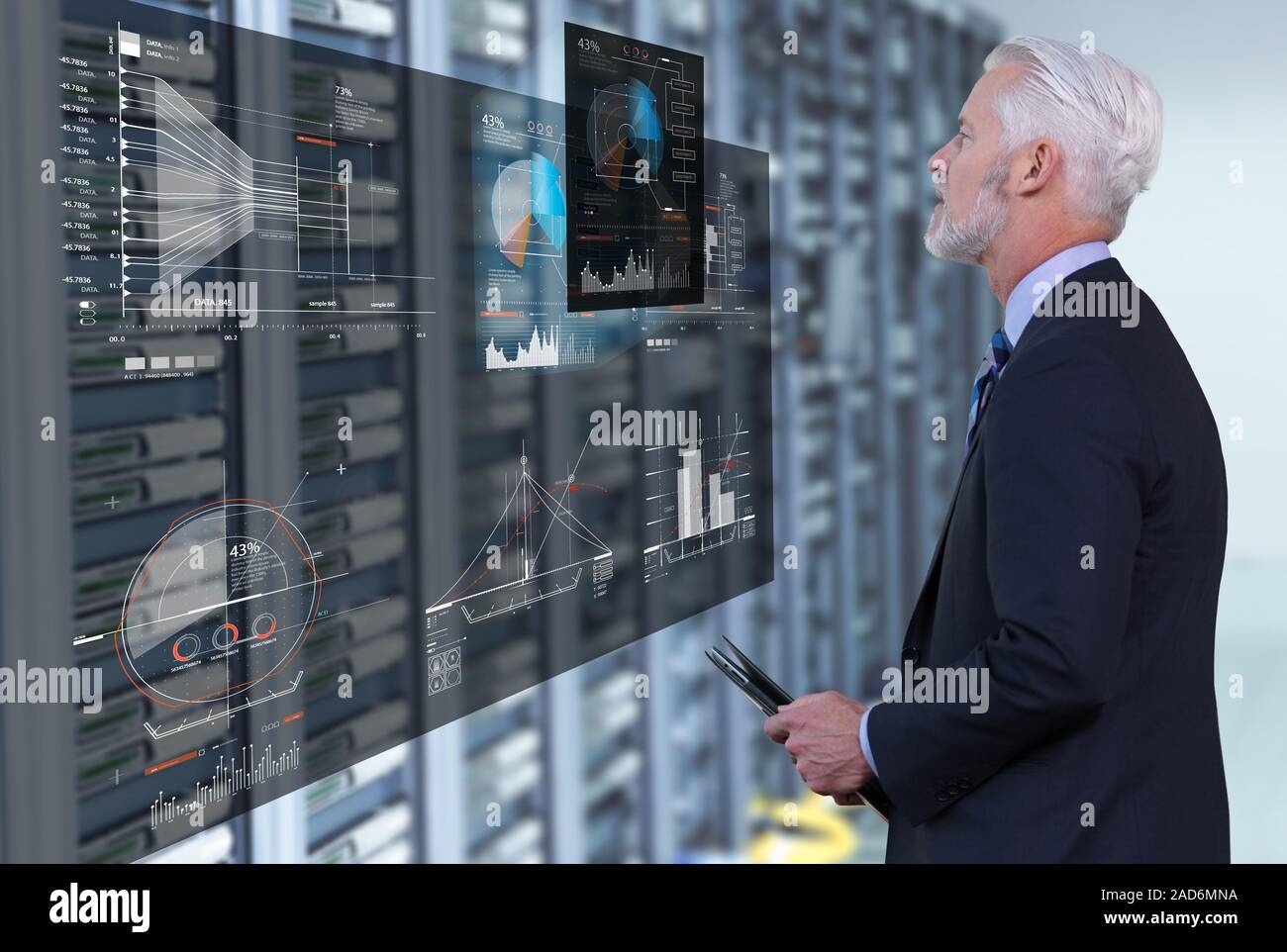 Network server room routers hi-res stock photography and images - Alamy