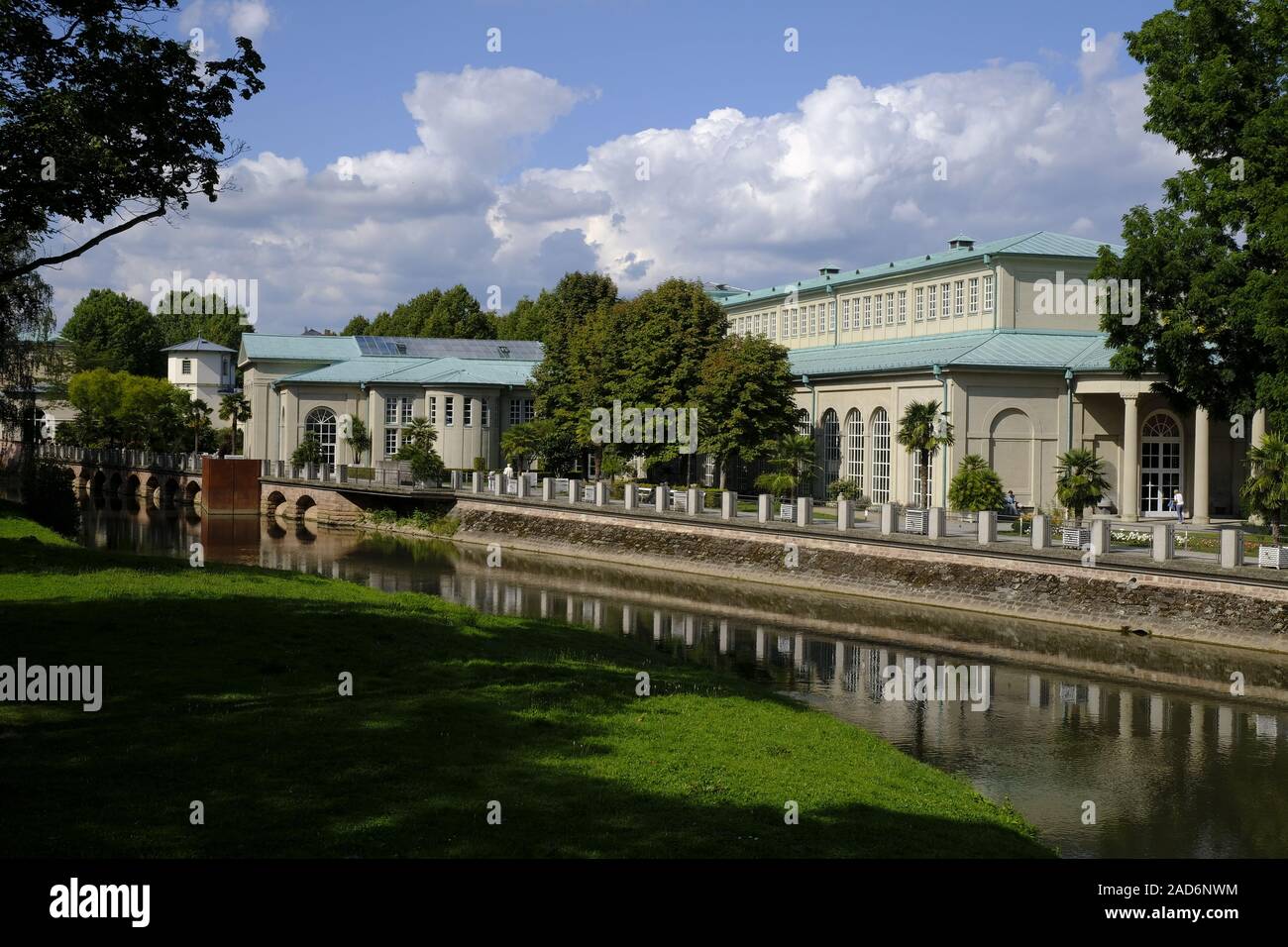 Spa town Bad Kissingen, Lower Franconia, Bavaria, Franconia, Germany ...