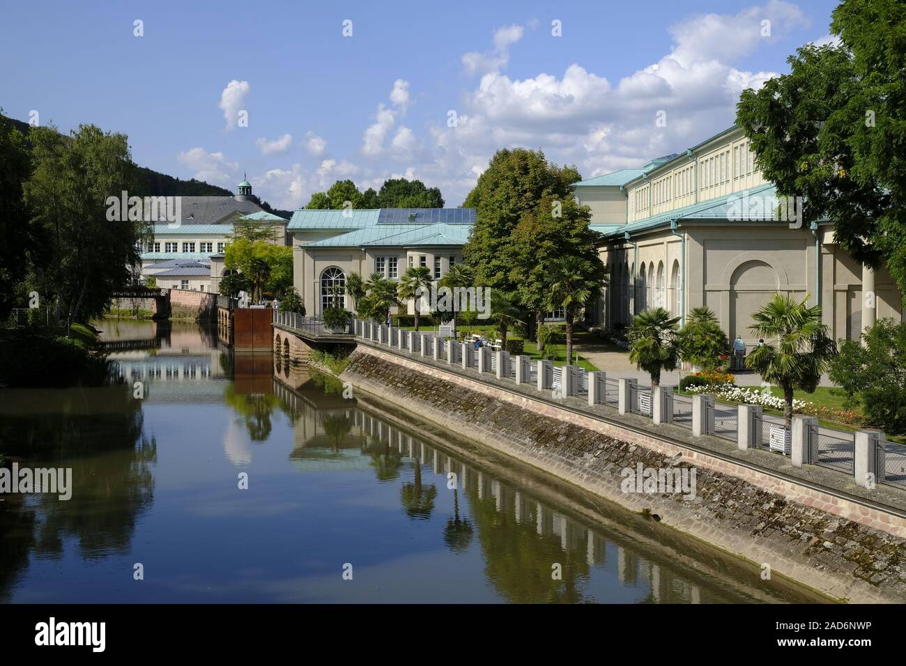 Spa town Bad Kissingen, Lower Franconia, Bavaria, Franconia, Germany ...