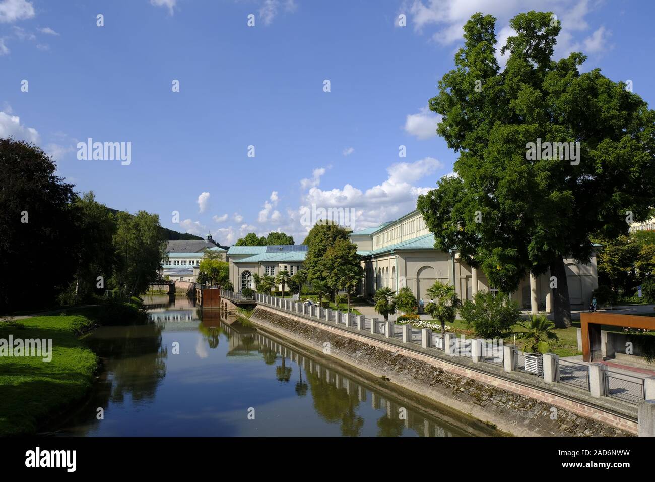 Spa town Bad Kissingen, Lower Franconia, Bavaria, Franconia, Germany ...