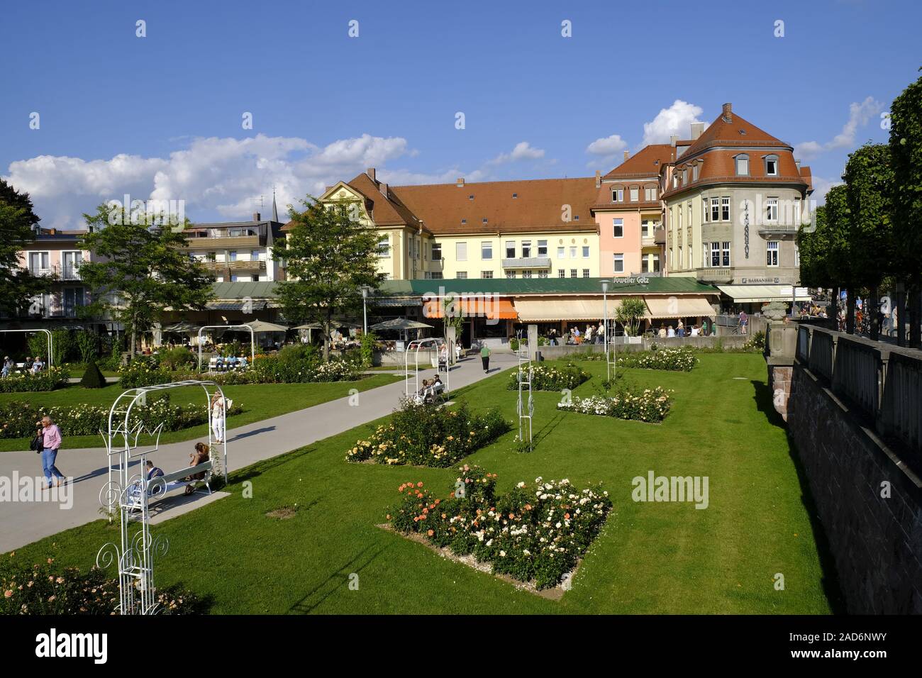 Spa town Bad Kissingen, Lower Franconia, Bavaria, Franconia, Germany ...