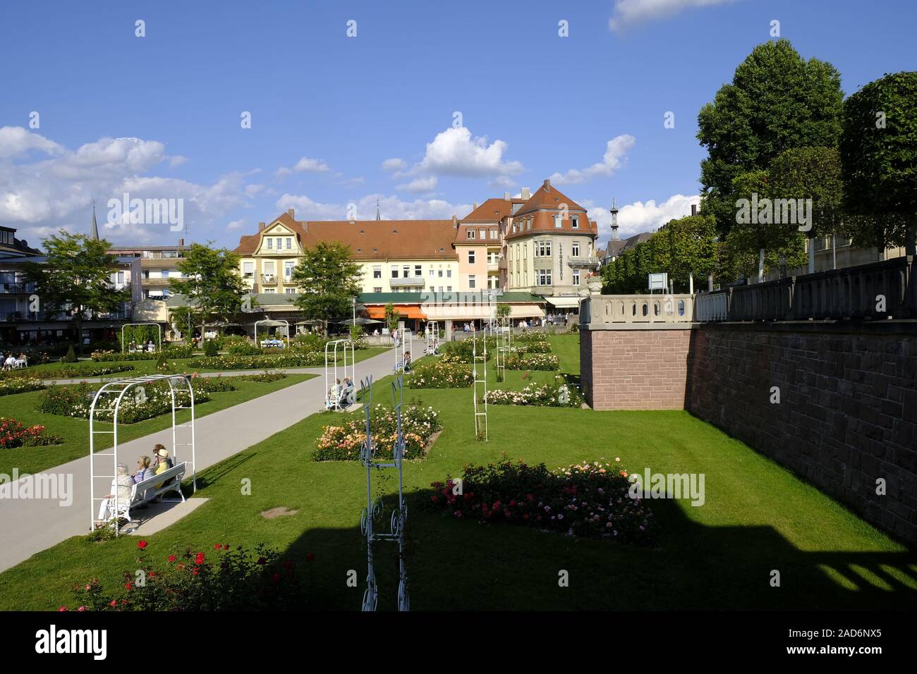Spa town Bad Kissingen, Lower Franconia, Bavaria, Franconia, Germany ...