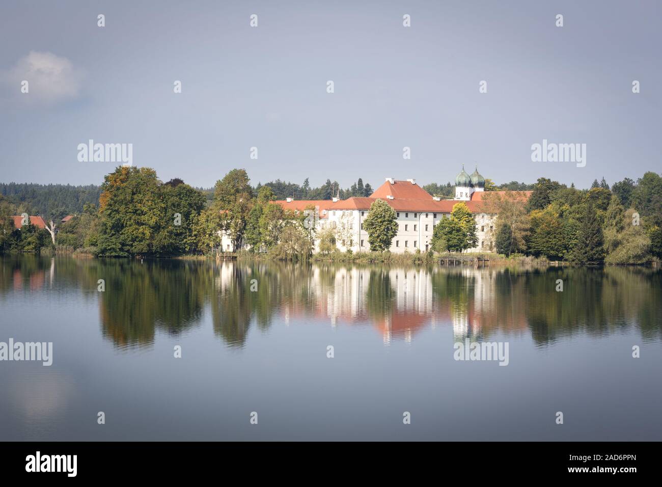 The former Seeon Monastery in Upper Bavaria Stock Photo - Alamy
