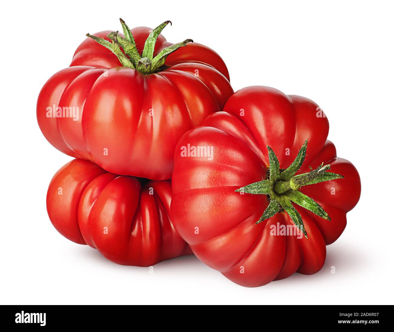 Three tomatoes next to each other Stock Photo - Alamy