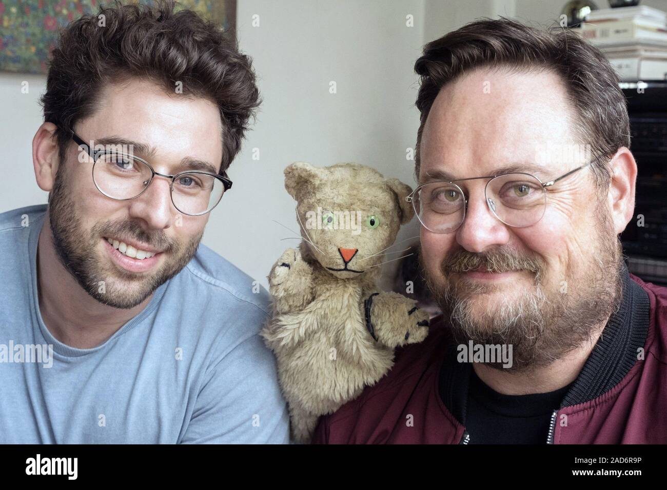 A BEAUTIFUL DAY IN THE NEIGHBORHOOD, from left: writers and executive ...