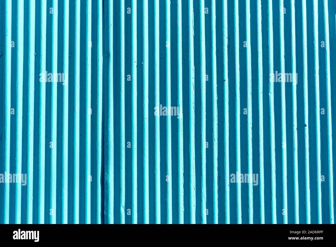 Blue corrugated metal sheet background and texture surface Stock Photo ...