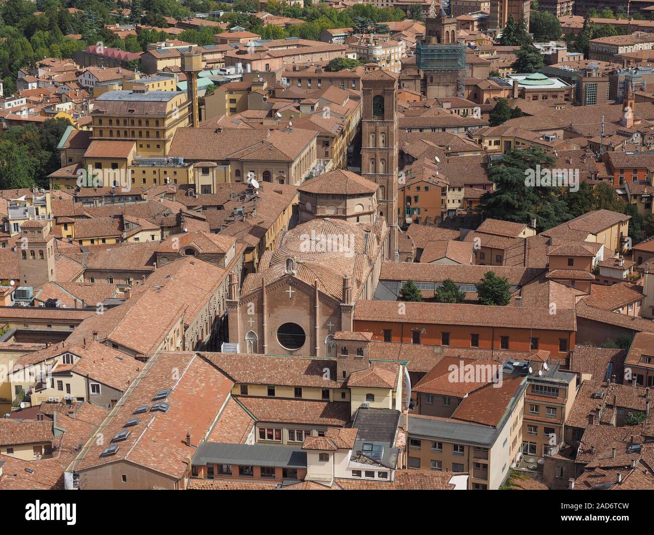 Aerial view of Bologna Stock Photo - Alamy