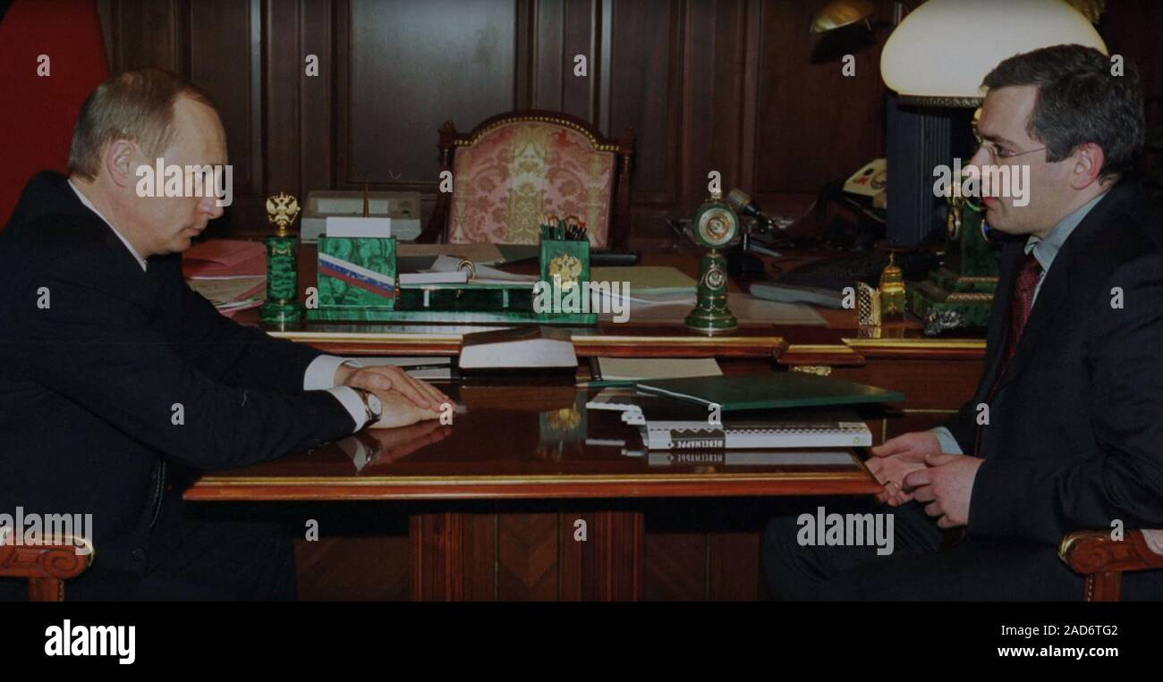 CITIZEN K, from left: Vladimir Putin, Mikhail Khodorkovsky, 2019 ...