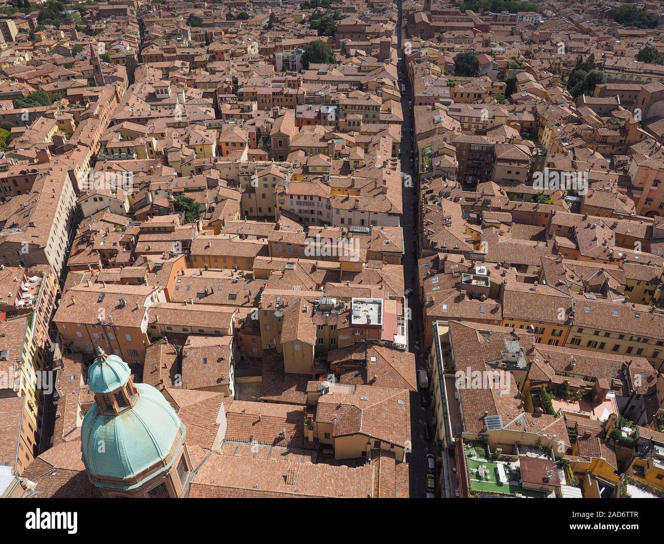 Aerial view of Bologna Stock Photo - Alamy