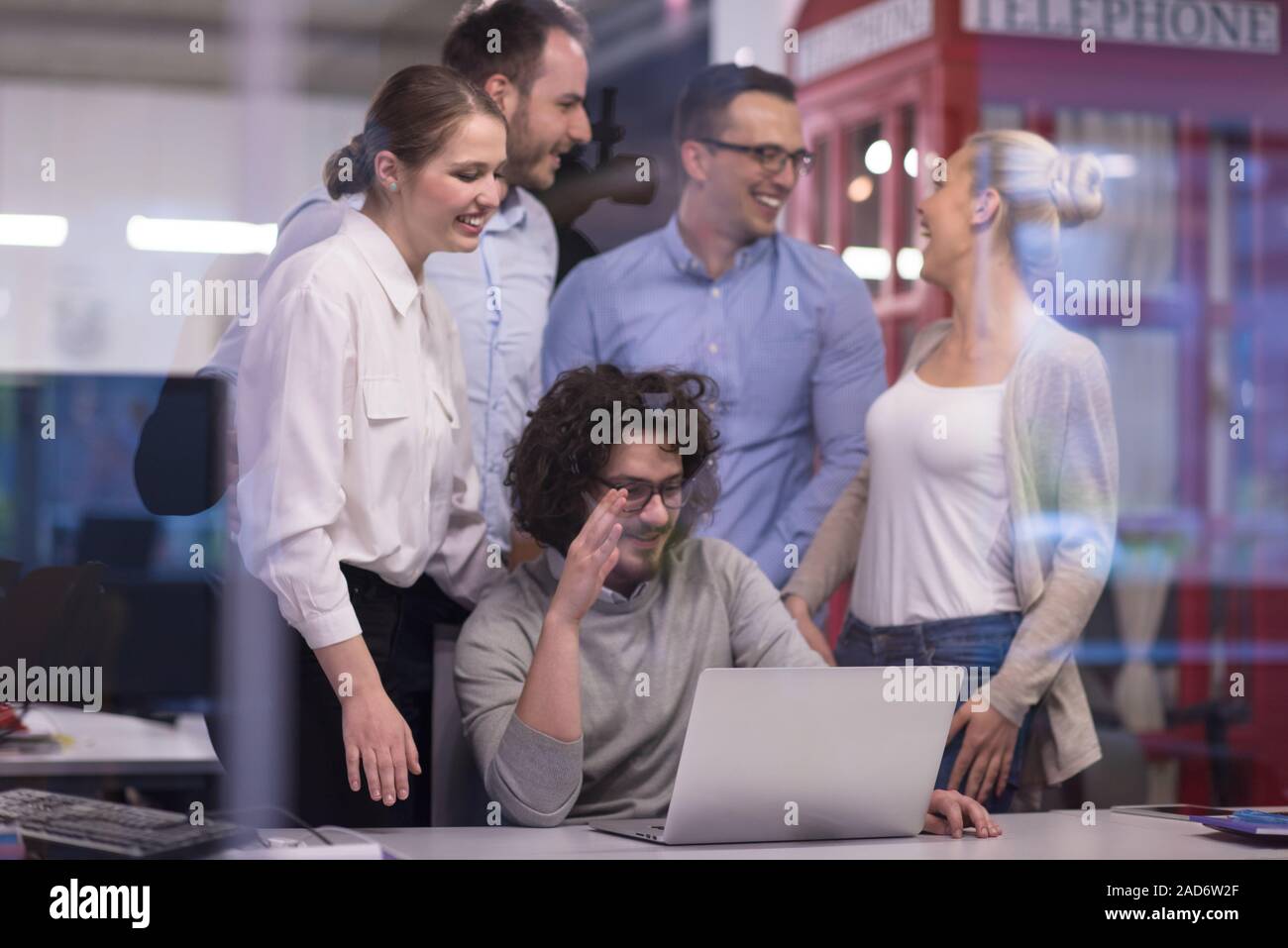 Portrait of successful Business people Stock Photo - Alamy