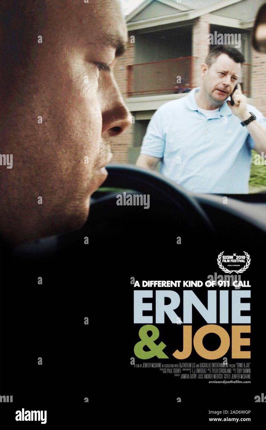 ERNIE & JOE: CRISIS COPS, poster, from left: Joe Smarro, Ernie Stevens ...