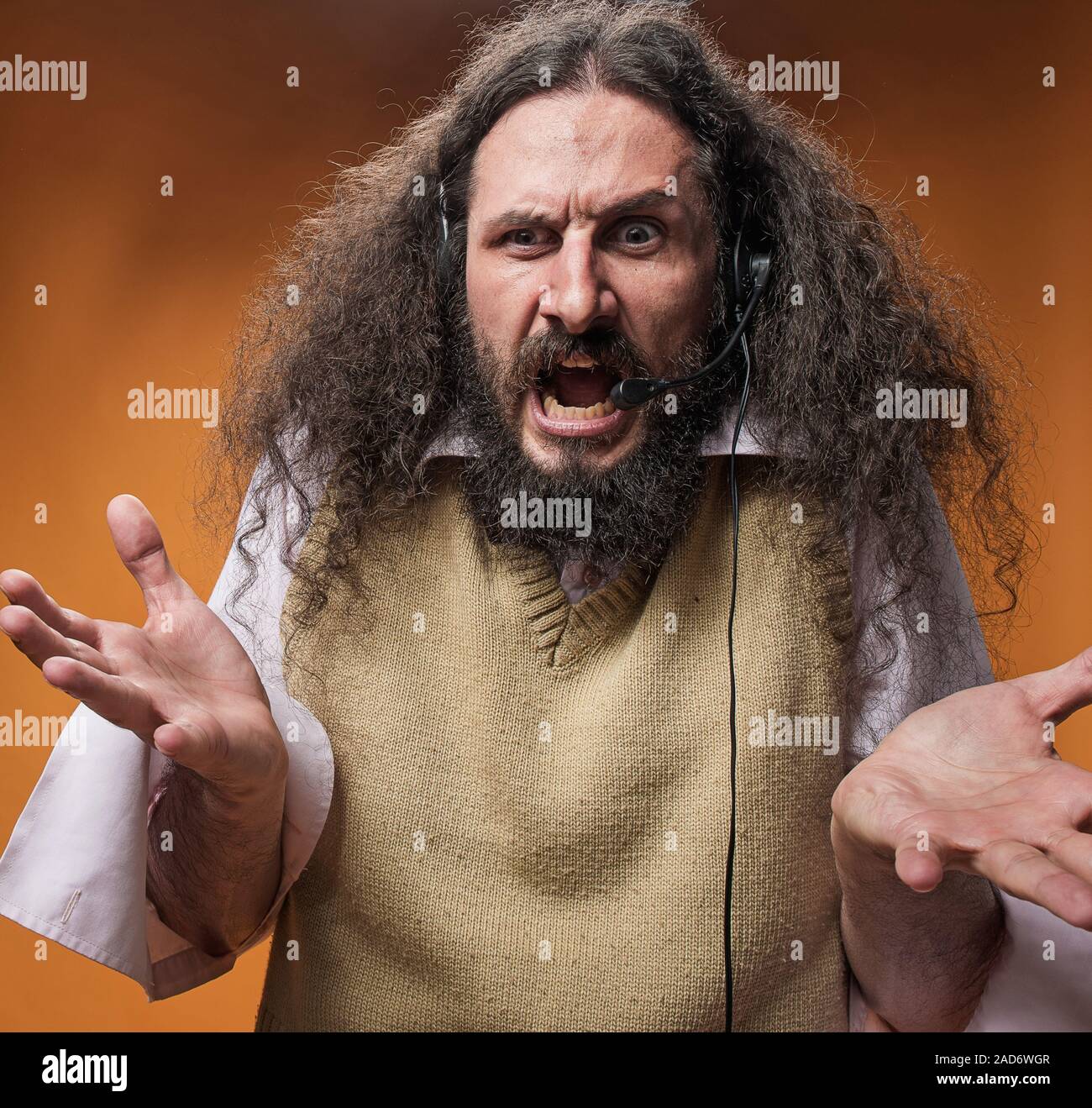 Telemarketer hi-res stock photography and images - Alamy