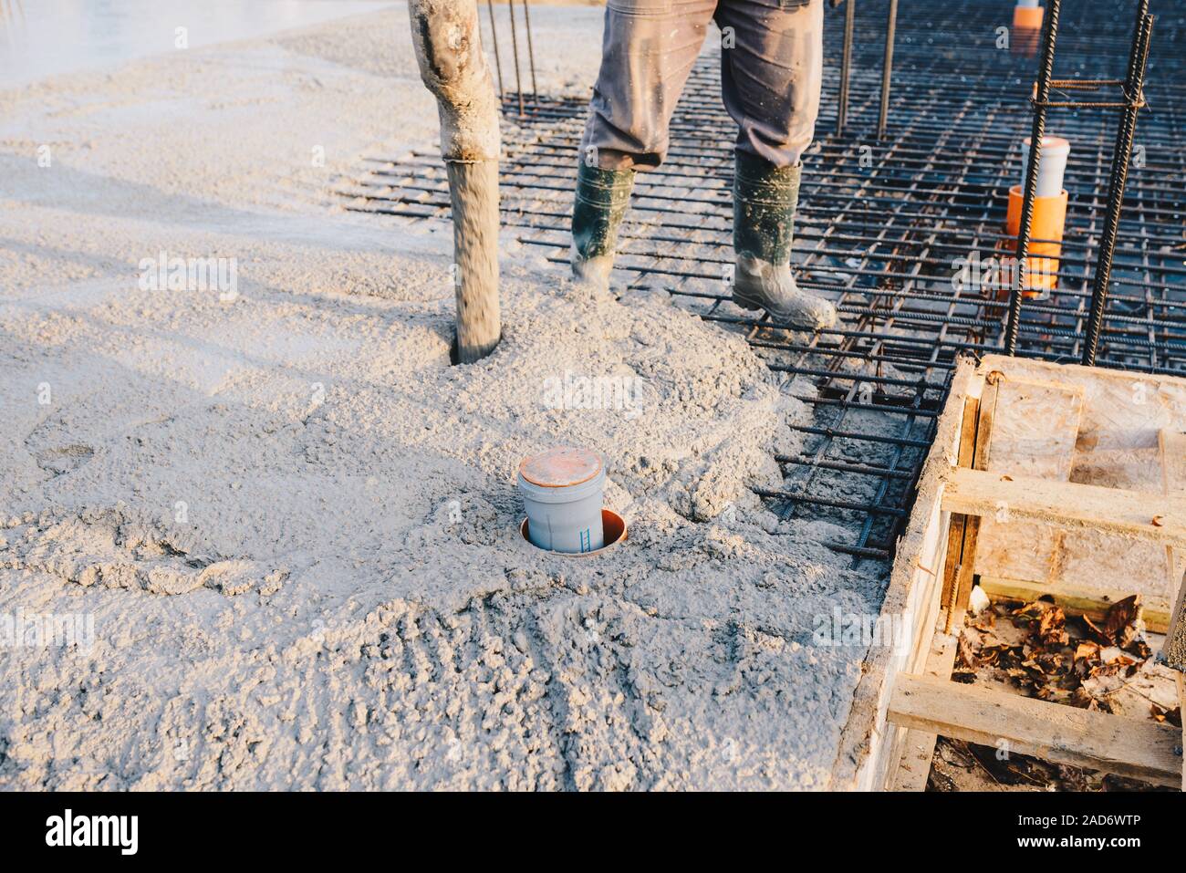 Construction site concreting floor hi-res stock photography and images ...