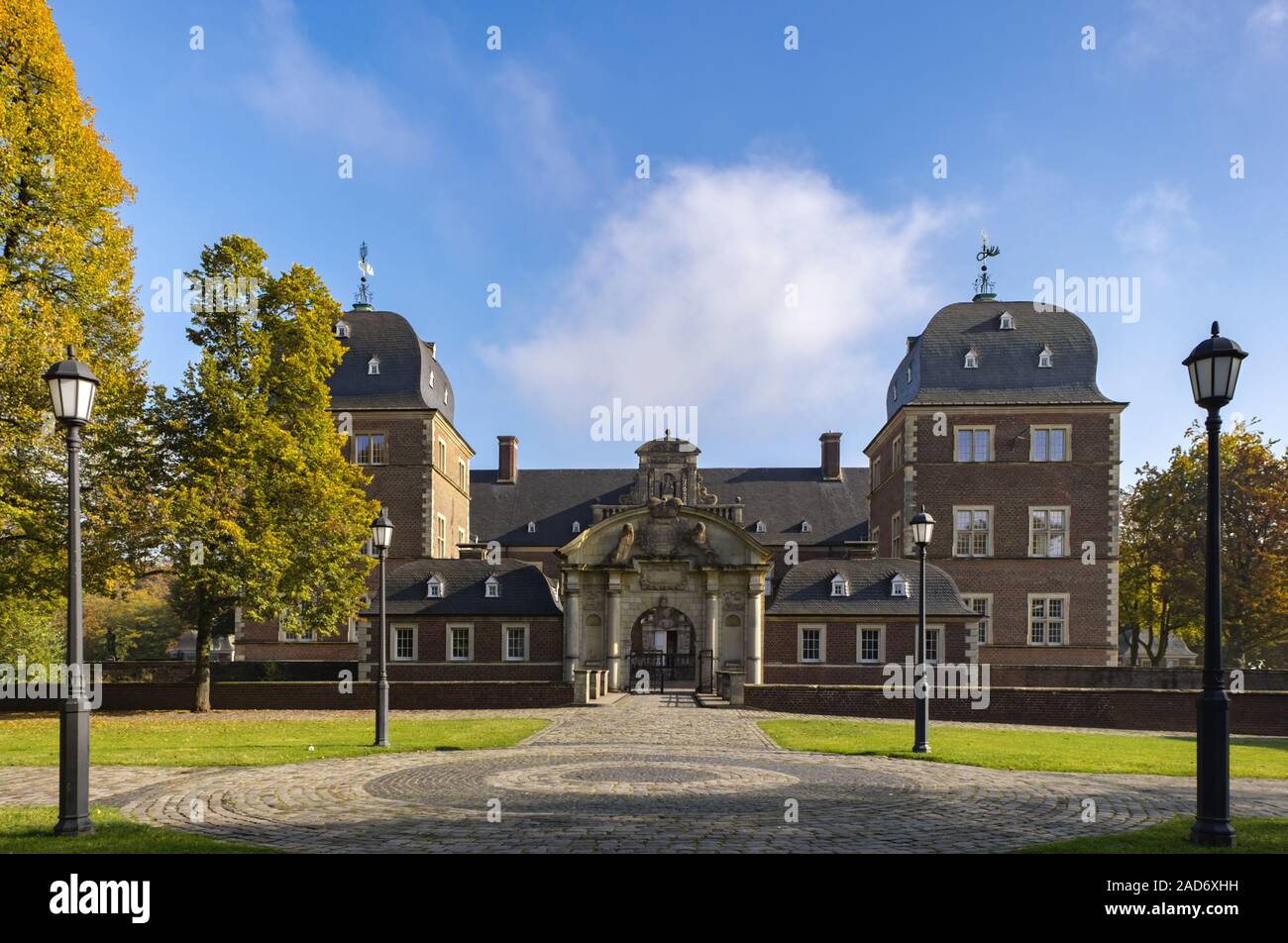 Baroque castle Ahaus Stock Photo - Alamy