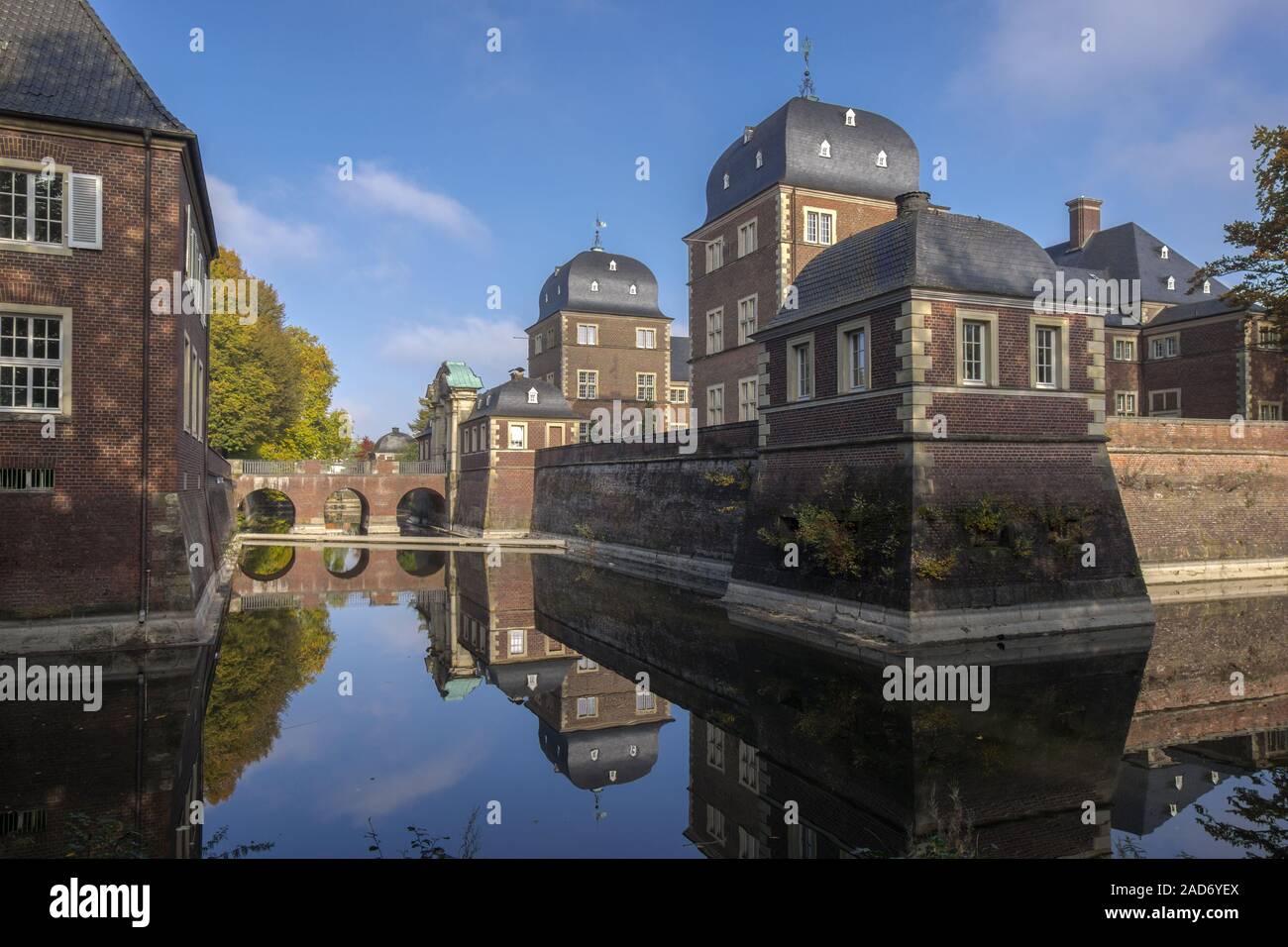 Baroque castle Ahaus Stock Photo - Alamy