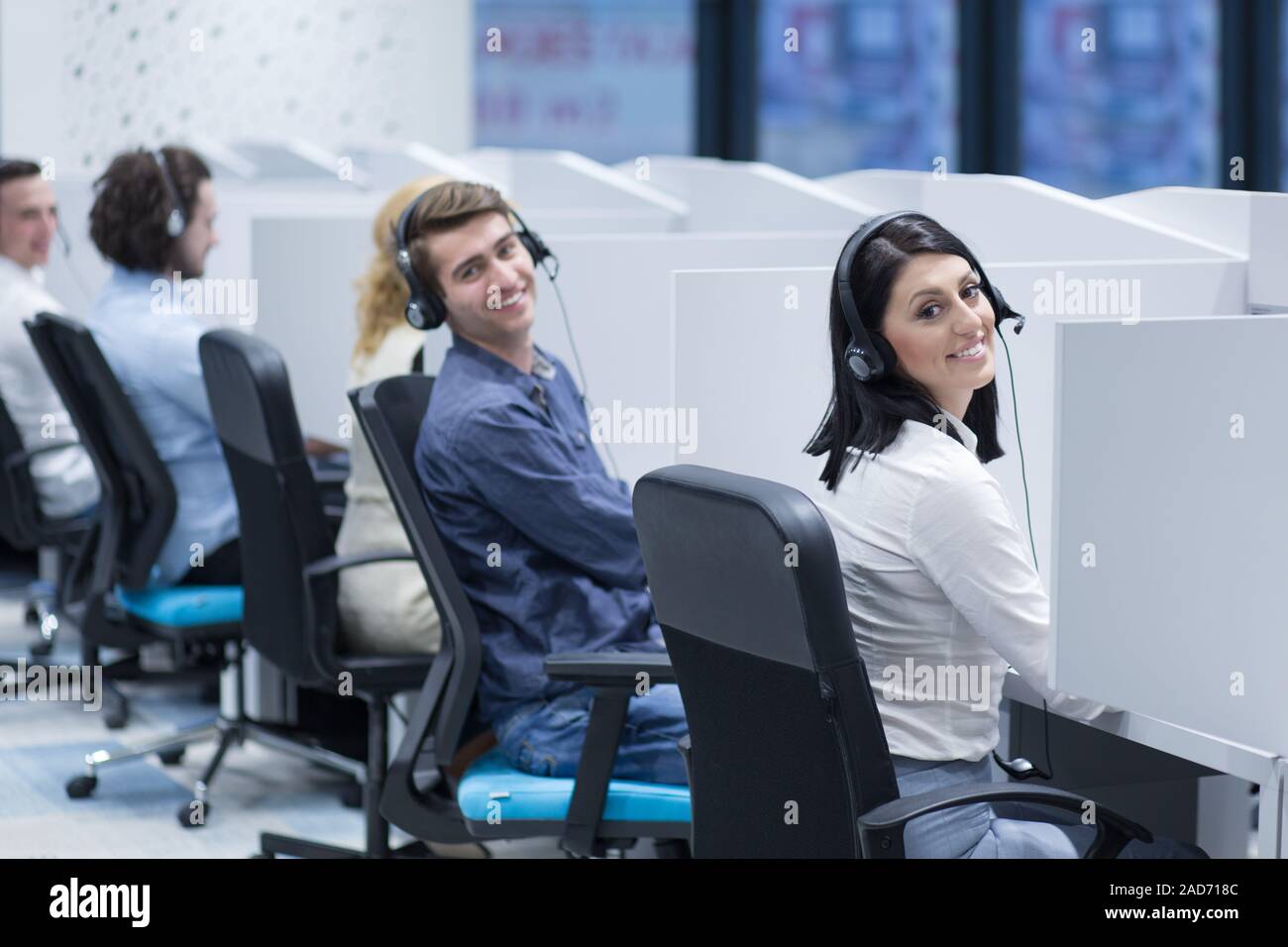 Telefonsuppport hi-res stock photography and images - Alamy