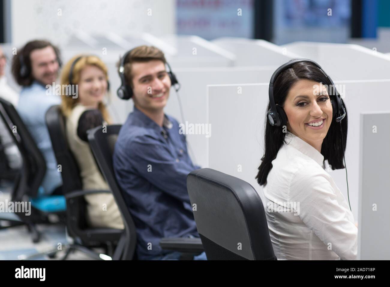 Telefonsuppport hi-res stock photography and images - Alamy