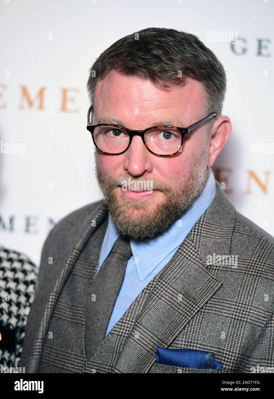 Guy Ritchie during the Gentlemen Premiere at Curzon Mayfair in London ...