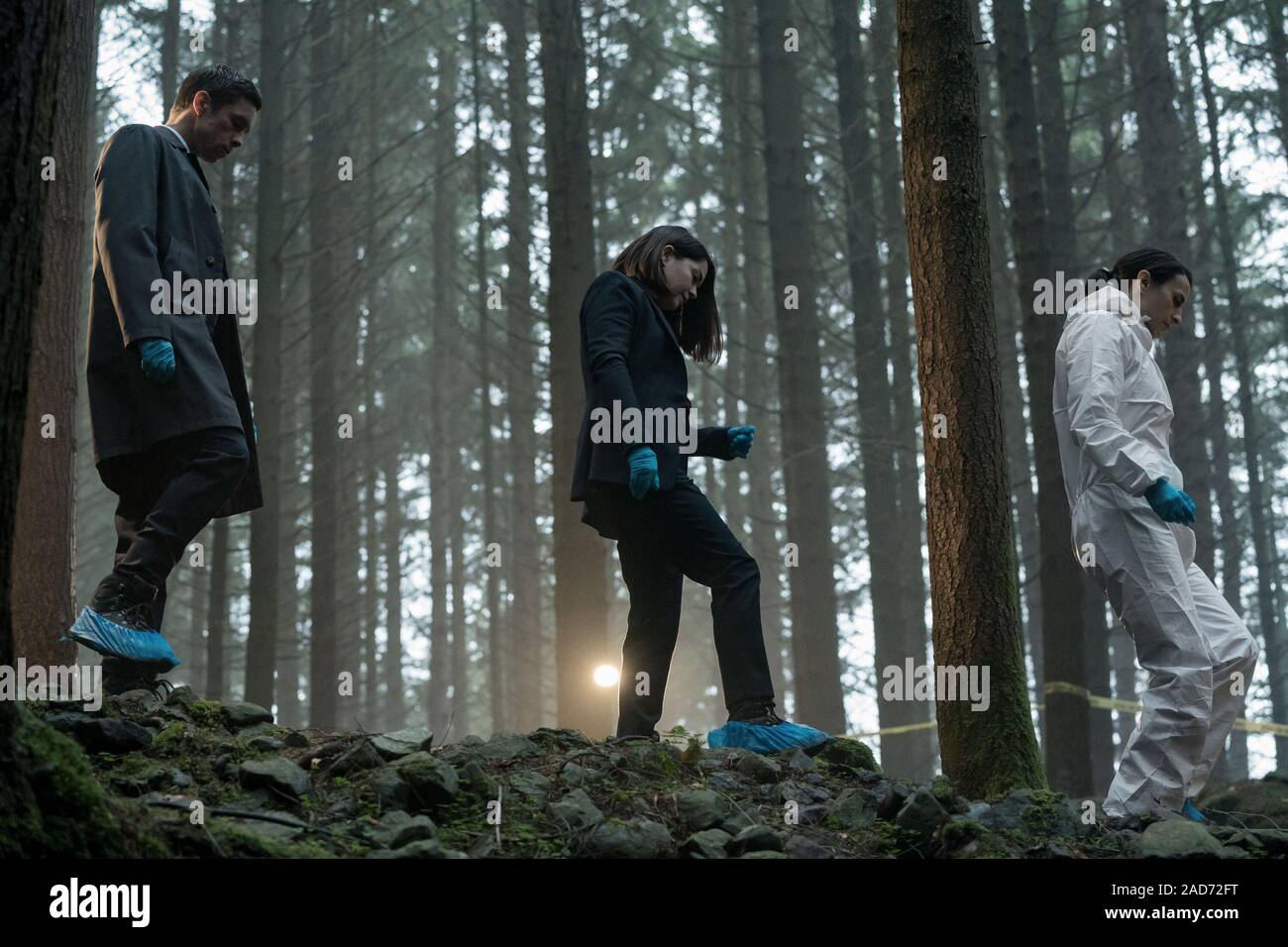 DUBLIN MURDERS, from left: Killian Scott, Sarah Greene, Shereen Martin ...