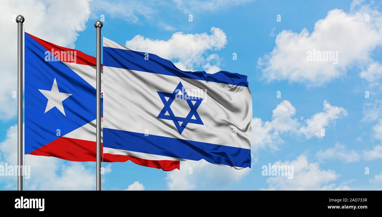 Puerto rico israel flag hi-res stock photography and images - Alamy