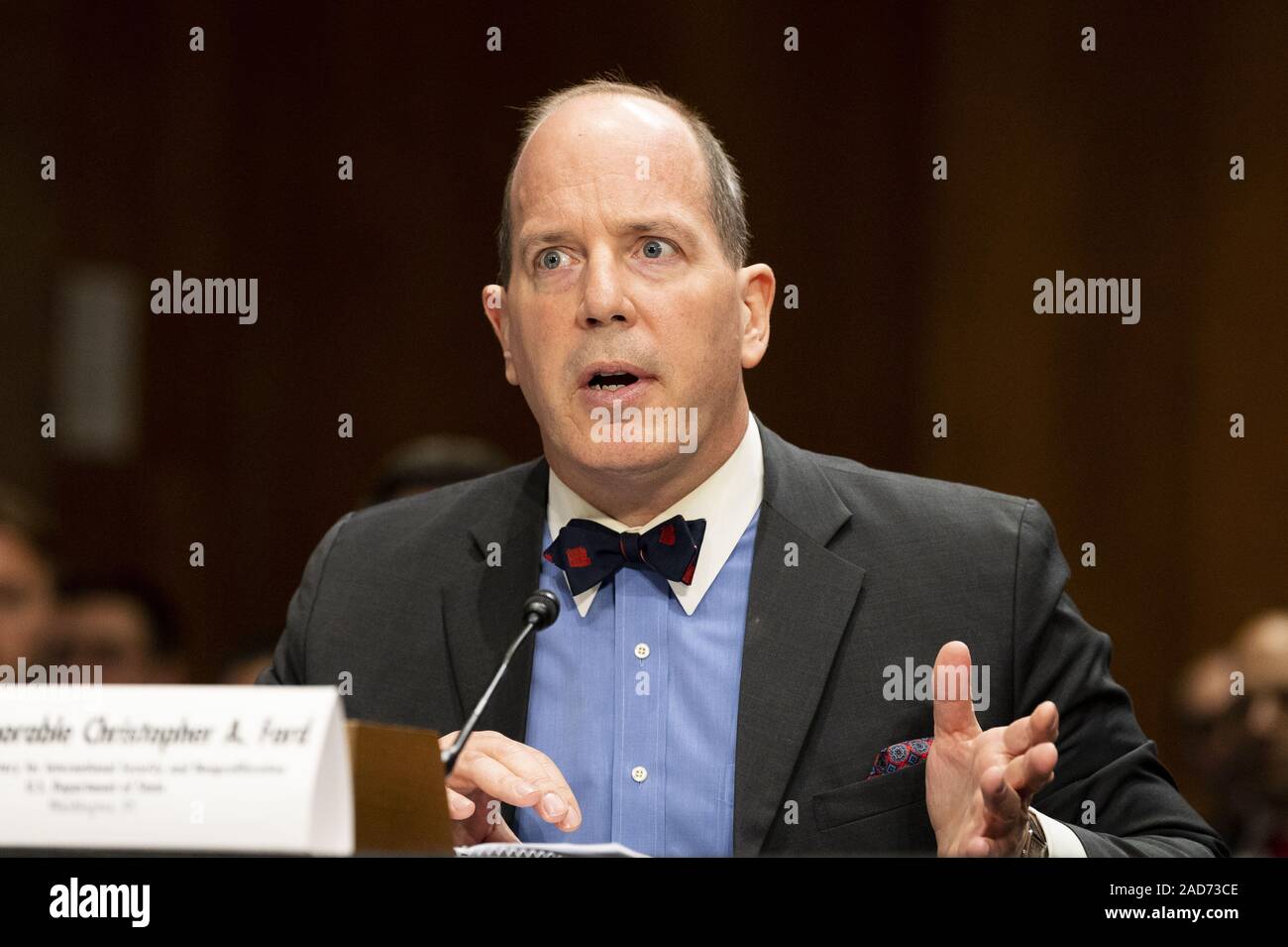 Washington, DC, USA. 3rd Dec, 2019. December 3, 2019 - Washington, DC ...