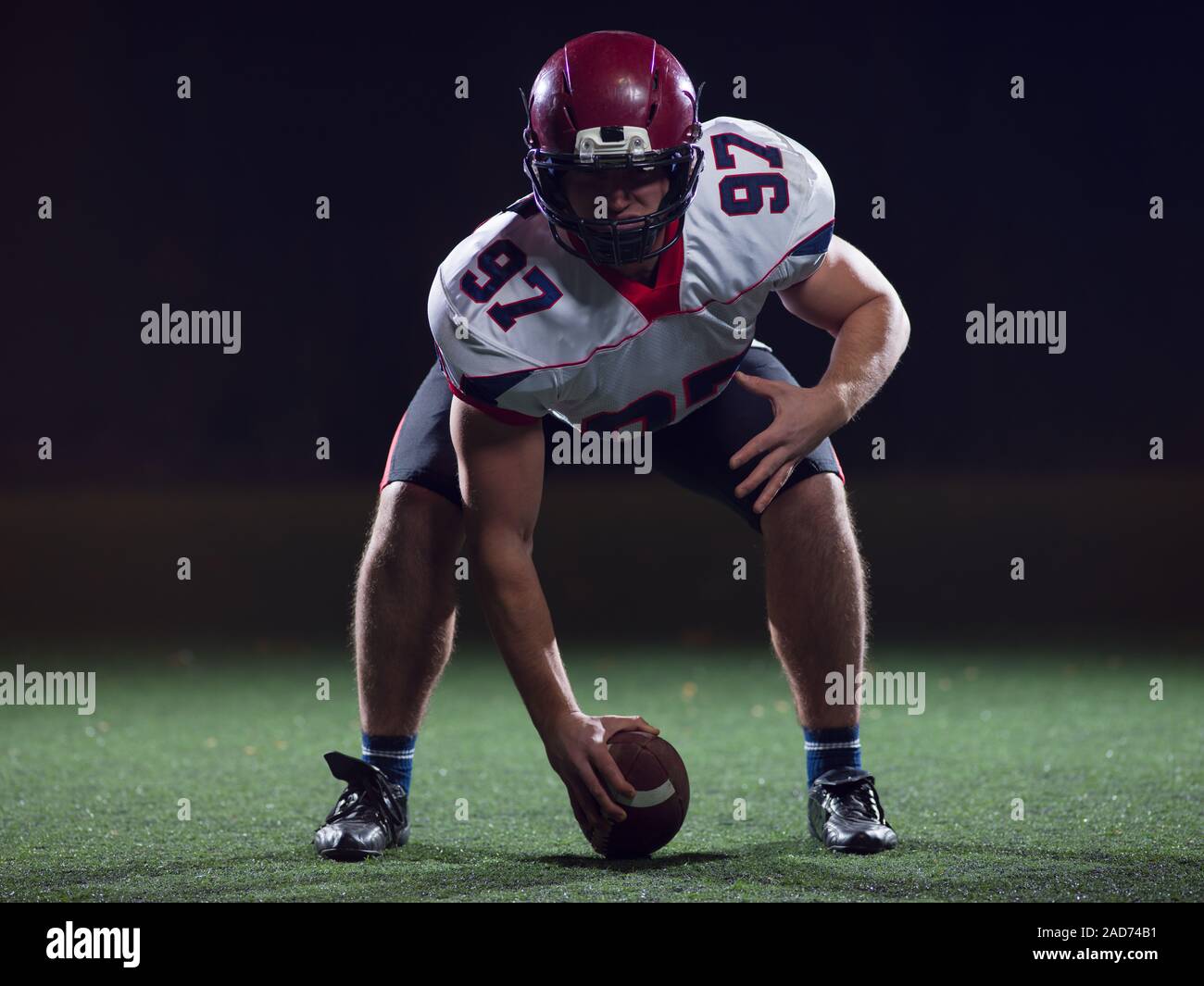 American football pla hi-res stock photography and images - Alamy