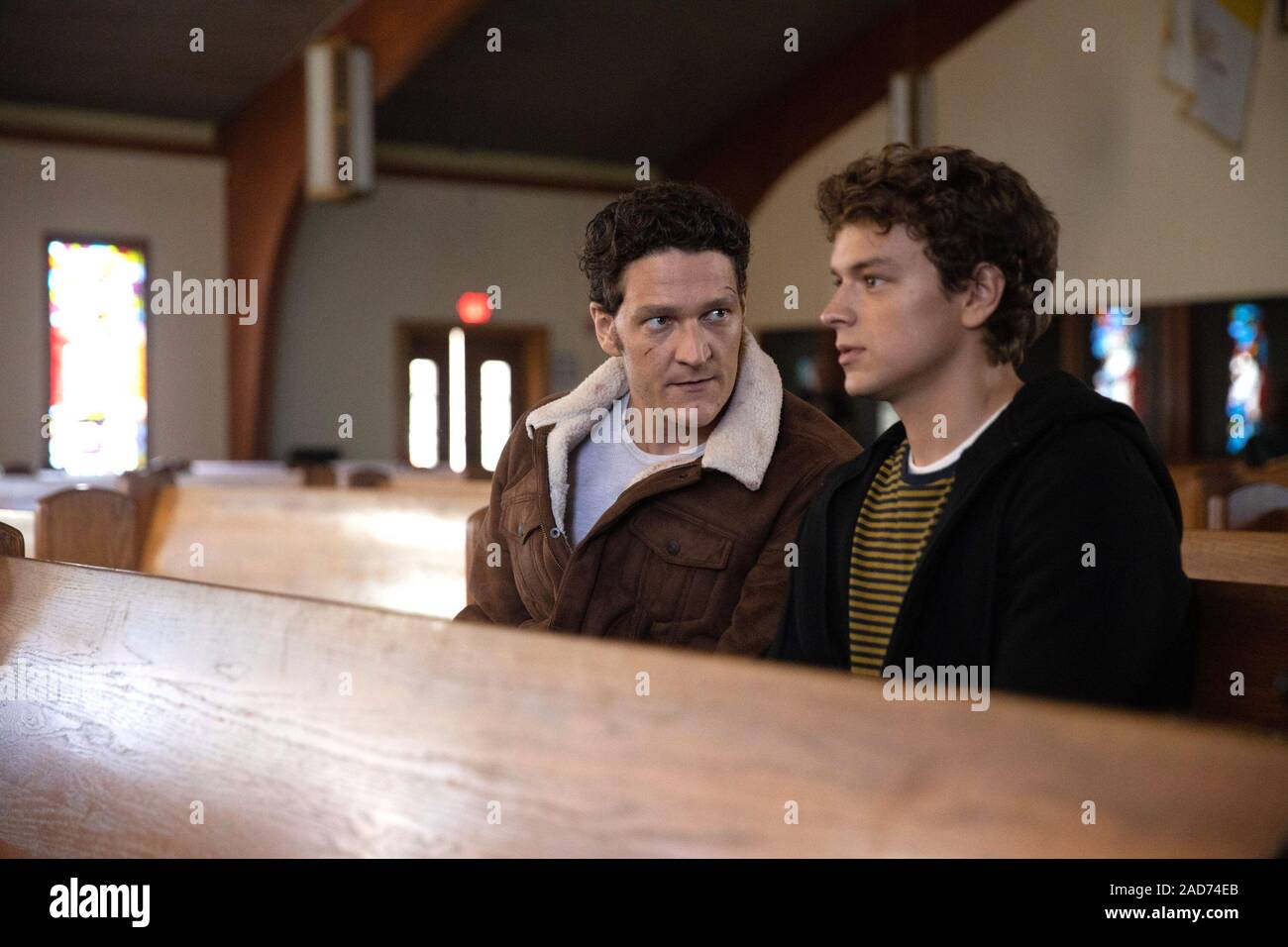 MR. MERCEDES, from left: Gabriel Ebert, Harry Treadway in 'Crunch Time ...