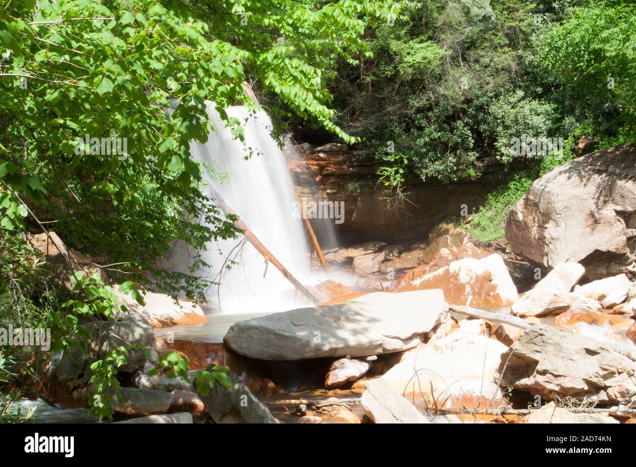 Douglas Falls, West Virginia Stock Photo - Alamy