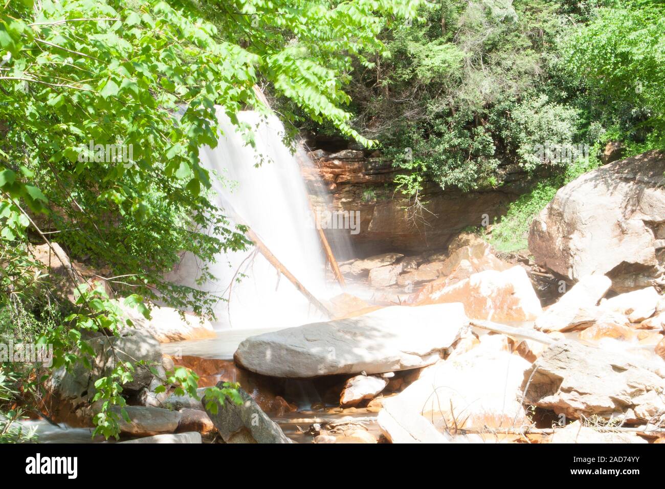 Douglas Falls, West Virginia Stock Photo - Alamy