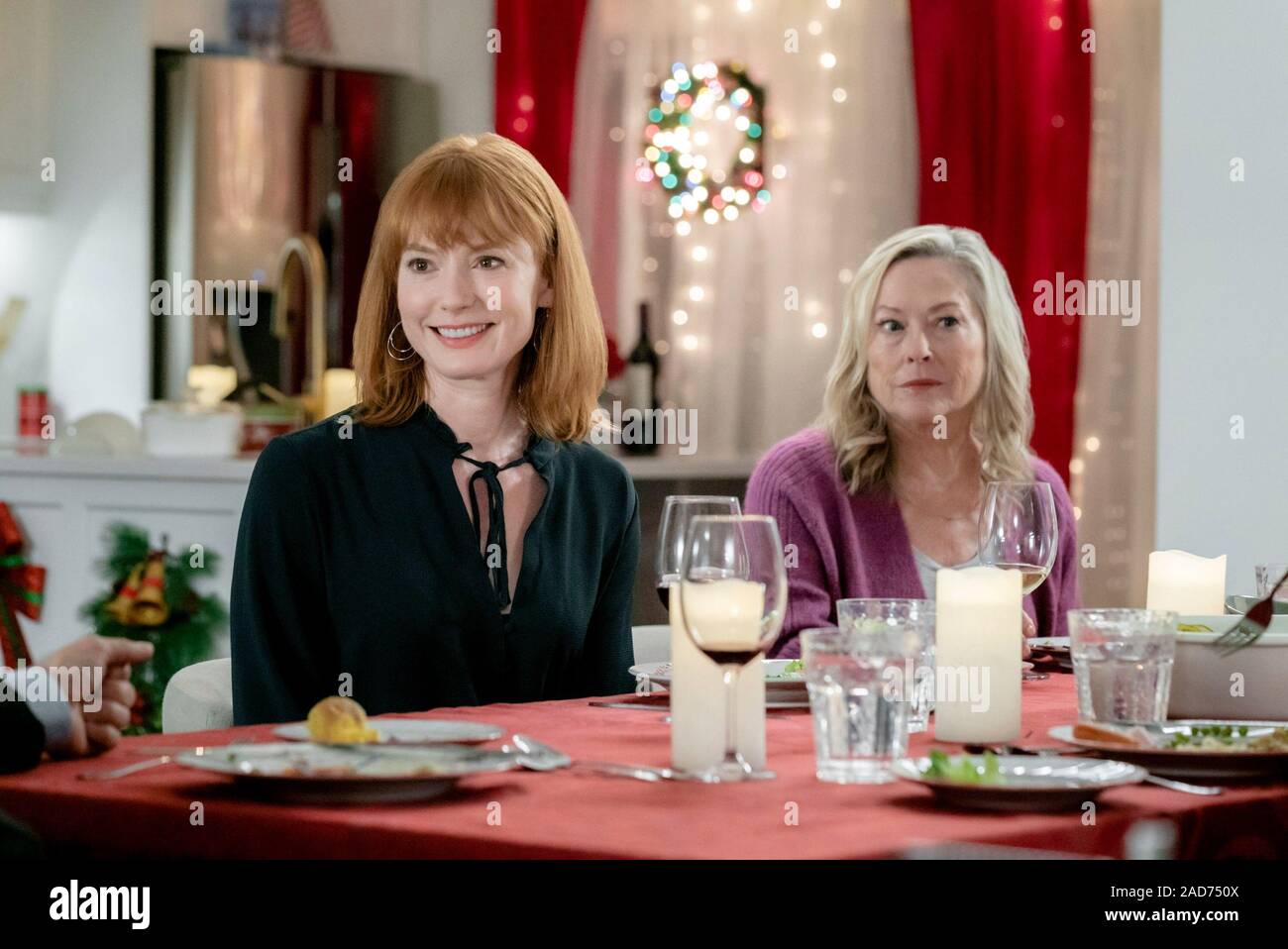 OUR CHRISTMAS LOVE SONG, from left: Alicia Witt, Lori Hallier, (aired ...