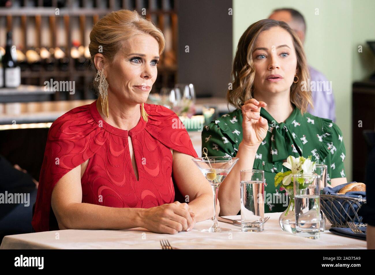 THIS CLOSE, from left: Cheryl Hines, Colleen Foy, 'Begin Again ...