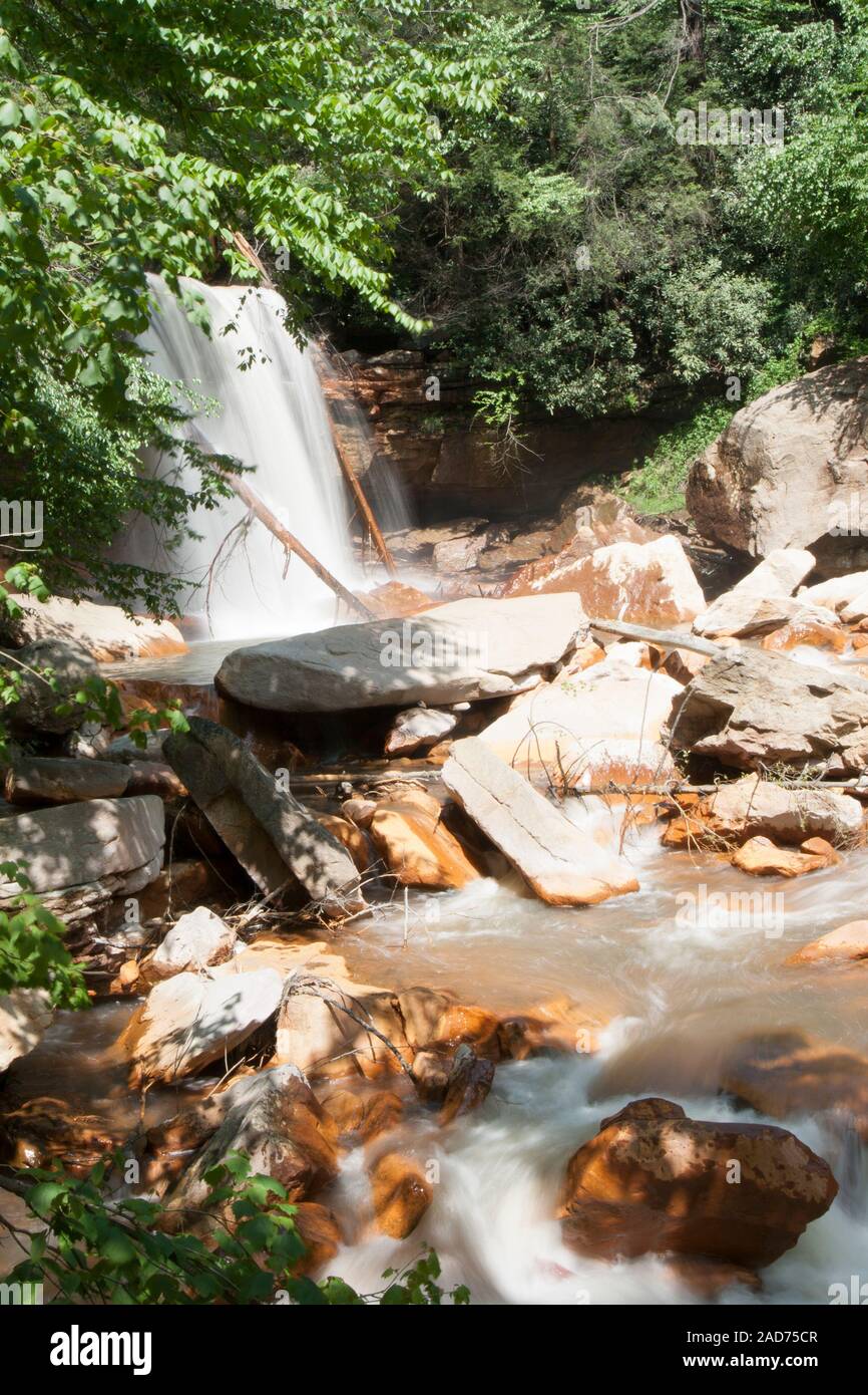 Douglas Falls, West Virginia Stock Photo - Alamy