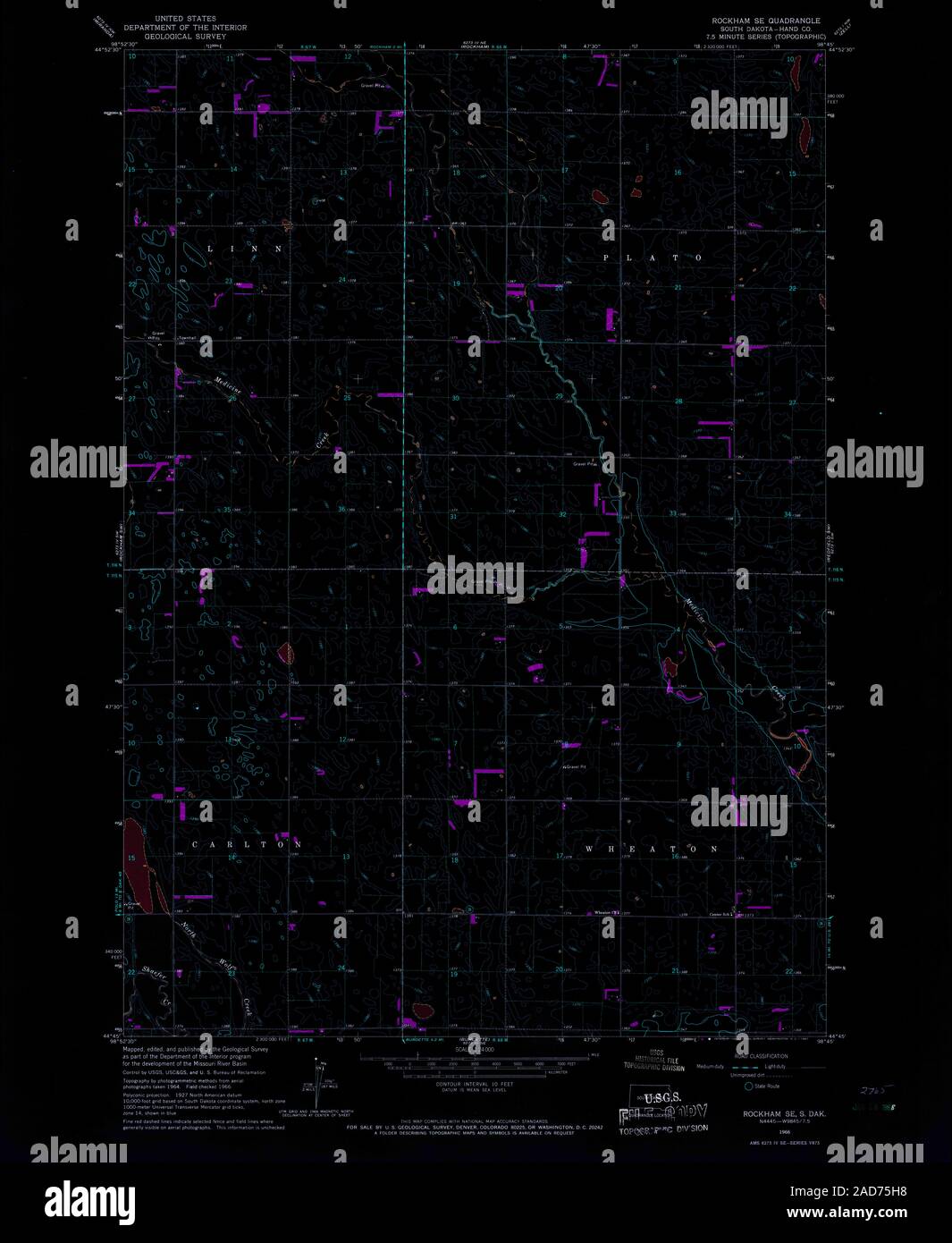 Map of rockham hi-res stock photography and images - Alamy