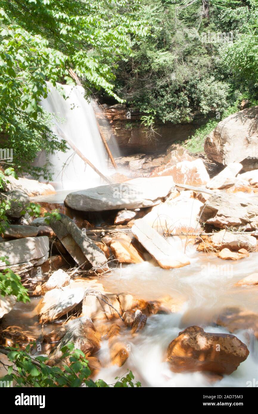 Douglas Falls, West Virginia Stock Photo - Alamy