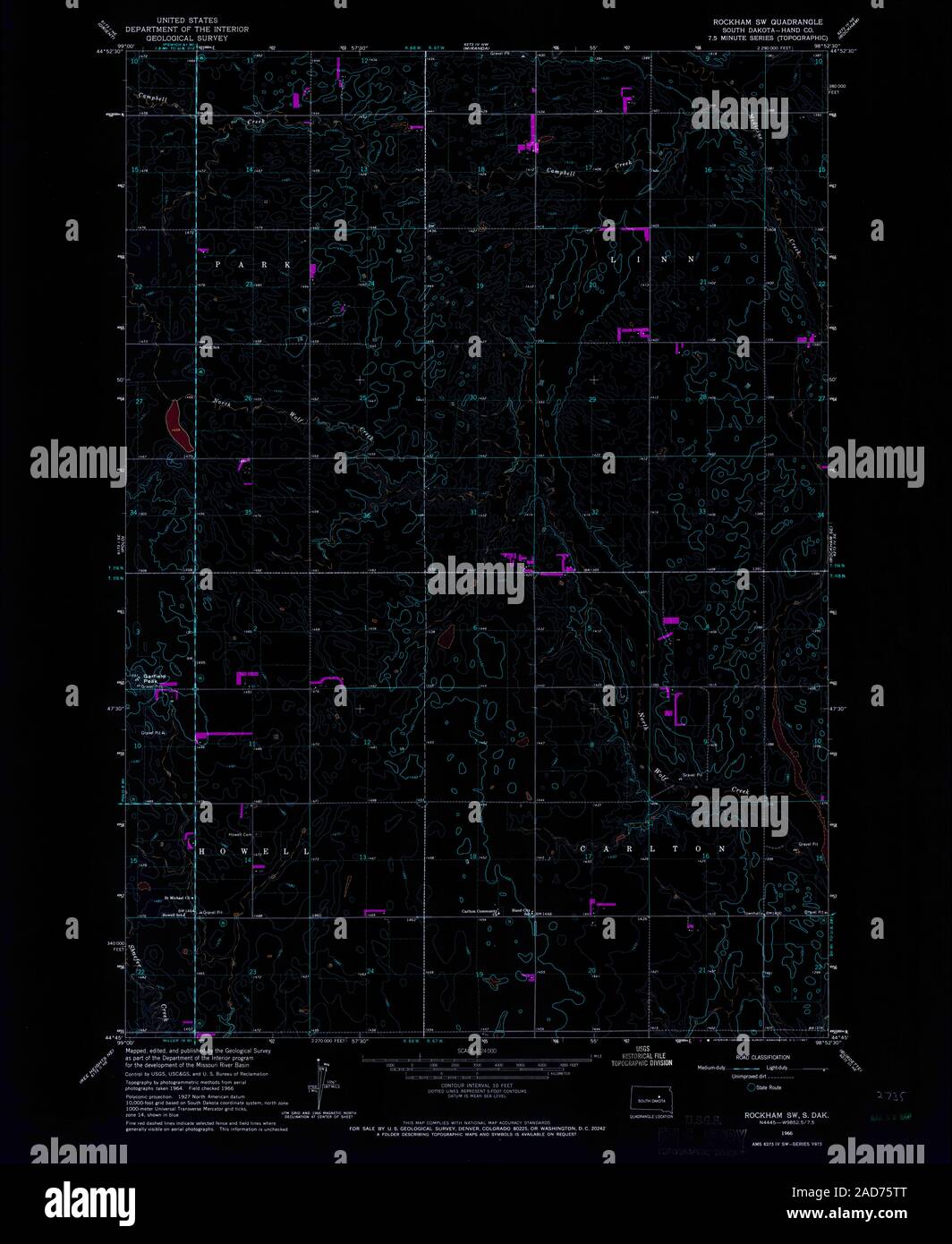 Map of rockham hi-res stock photography and images - Alamy